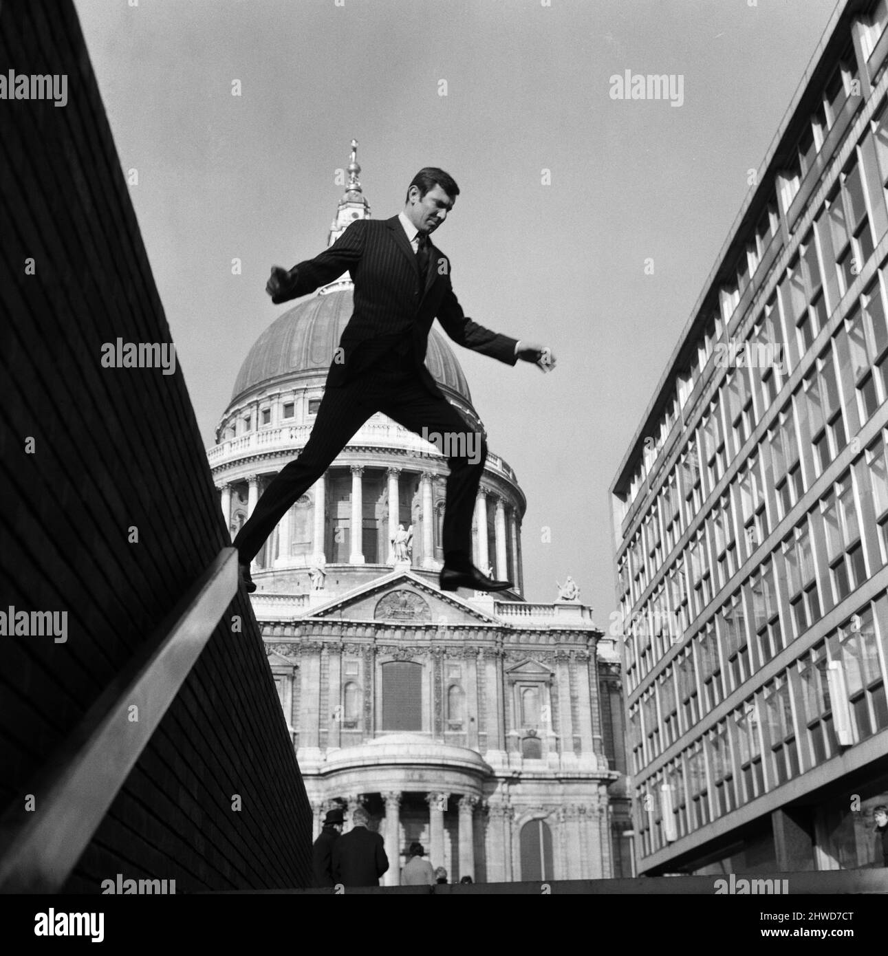 James bond filming 1960s Black and White Stock Photos & Images - Alamy
