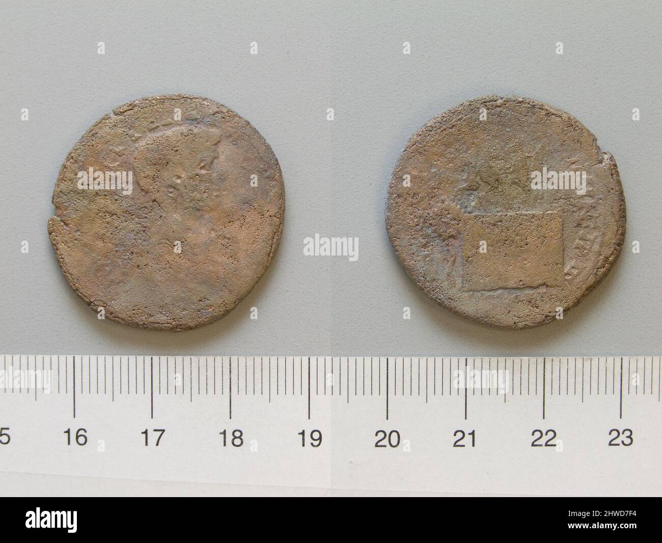 Dupondius of Geta Lucius Septimius, Emperor of Rome from Amaseia. Ruler ...