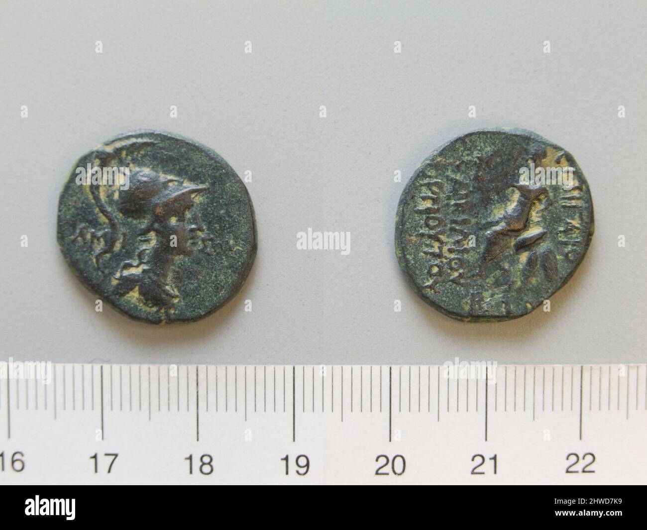 Coin from Amisus. Mint: AmisusMagistrate: C. Caecilius Rufus Cornutus ...