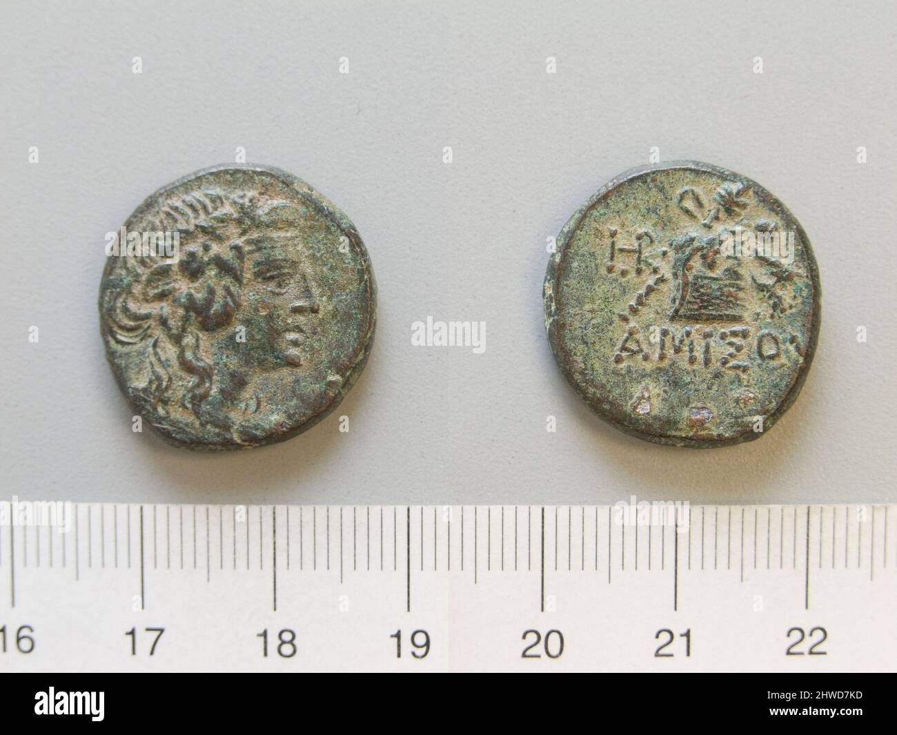 Coin of Mithridates VI, King of Pontus from Amisus. Ruler: Mithridates ...