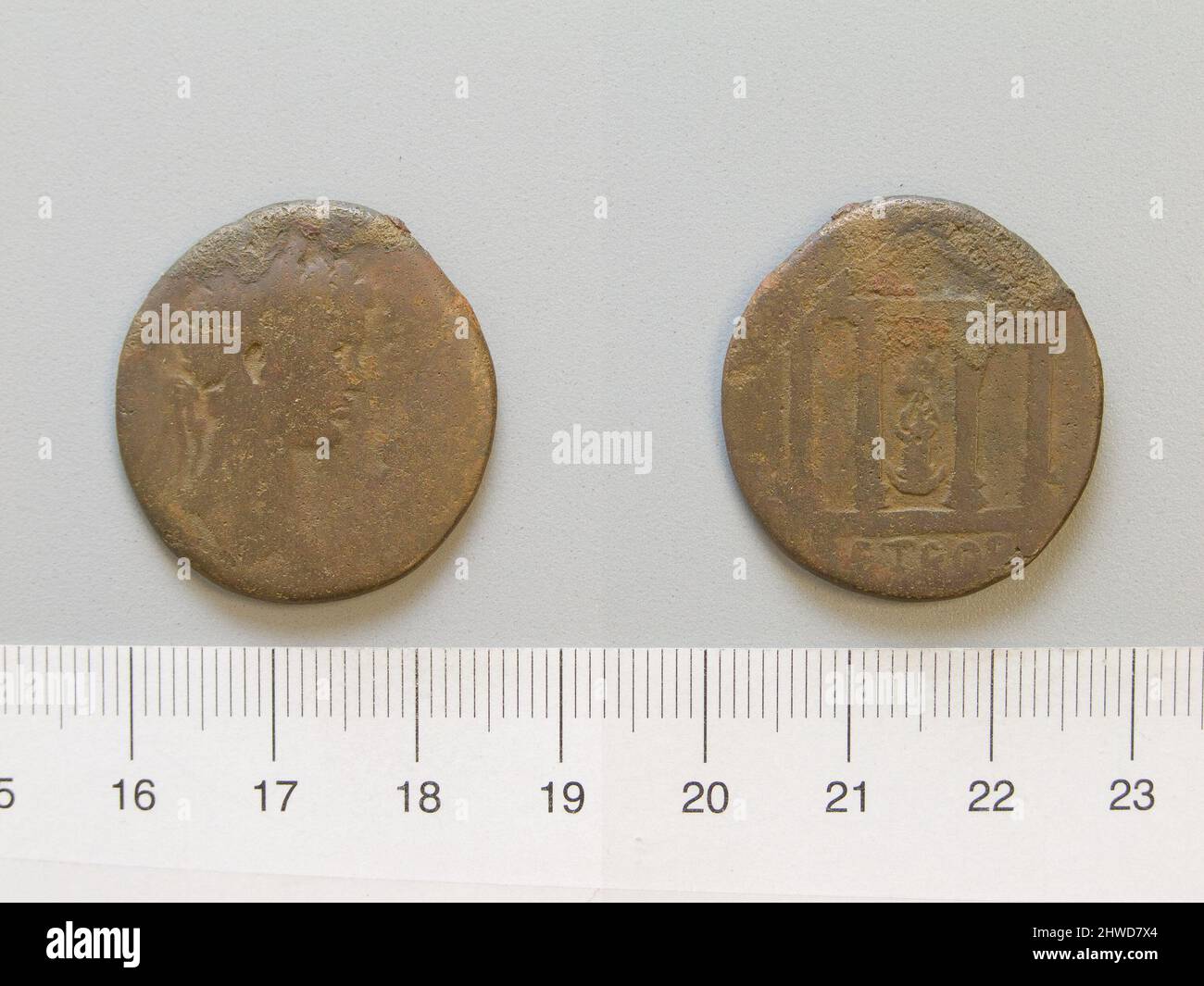 Coin of Caracalla, Roman Emperor from Comana. Ruler: Caracalla, Roman ...