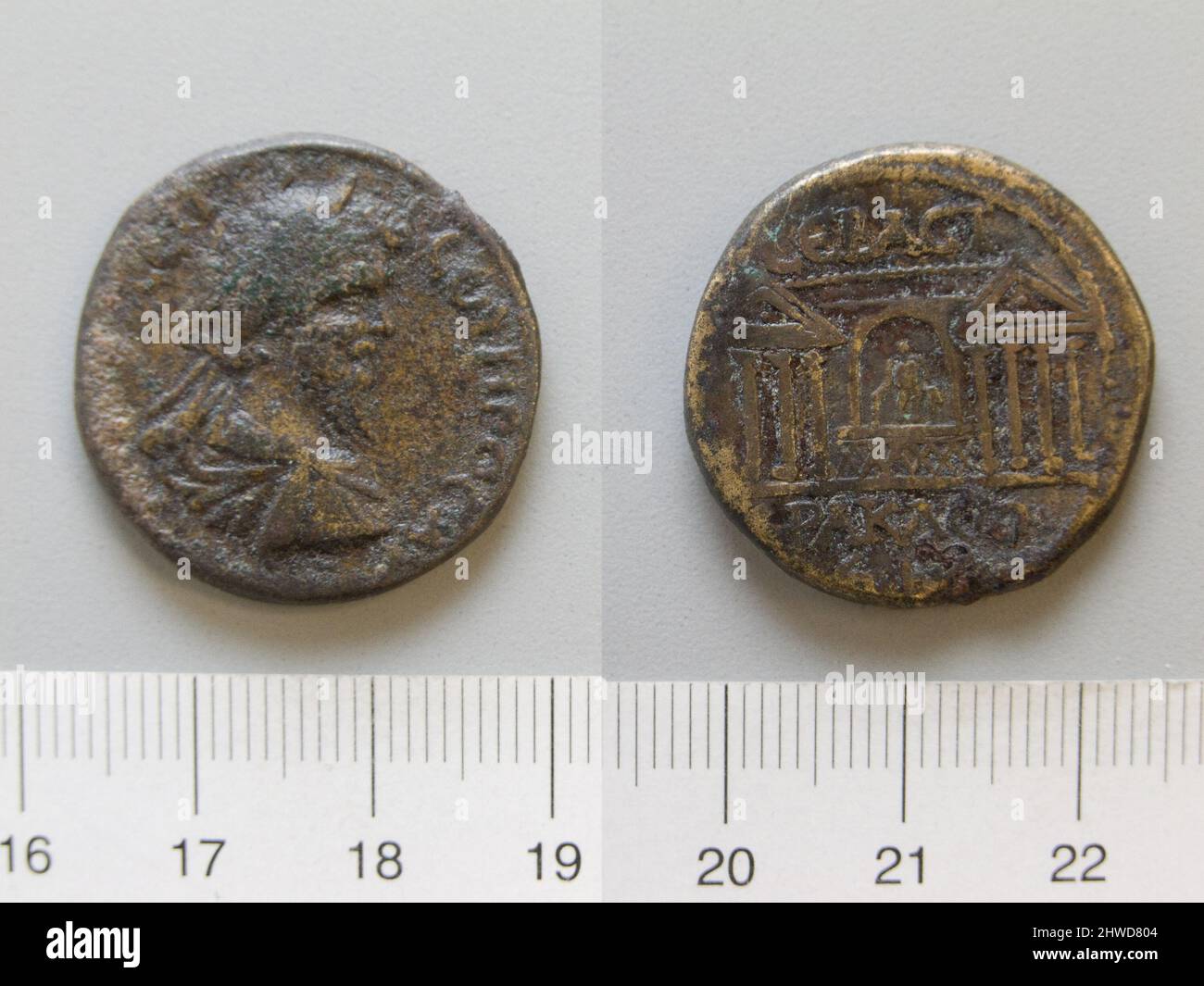 Coin of Septimius Severus, Emperor of Rome from Sebastopolis ...