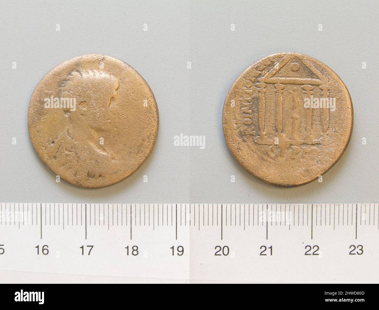 Dupondius of Geta Lucius Septimius, Emperor of Rome from Neo Caesarea ...