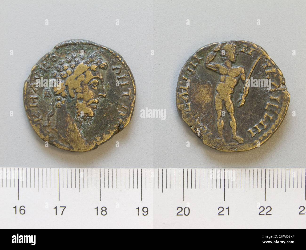 Coin of Commodus, Emperor of Rome from Nicaea. Ruler: Commodus, Emperor ...