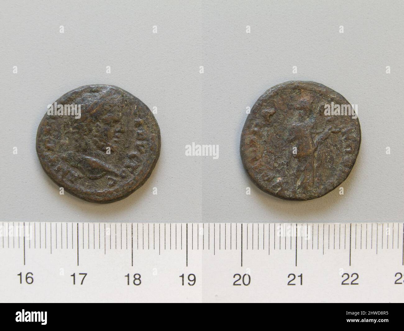 Coin of Caracalla, Roman Emperor from Heracleia Pontica. Ruler ...