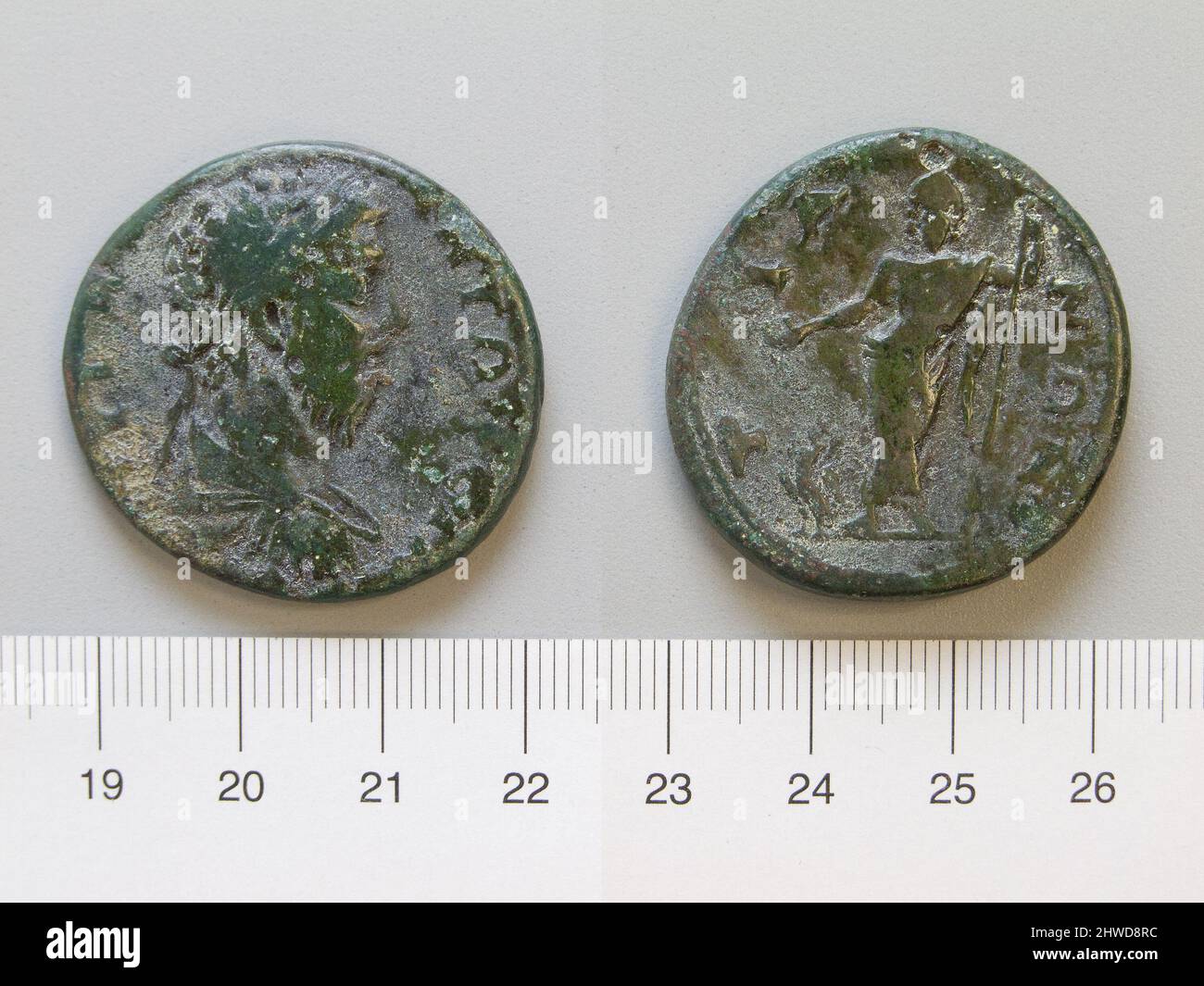 Coin of Marcus Aurelius, Emperor of Rome from Tium. Ruler: Marcus ...