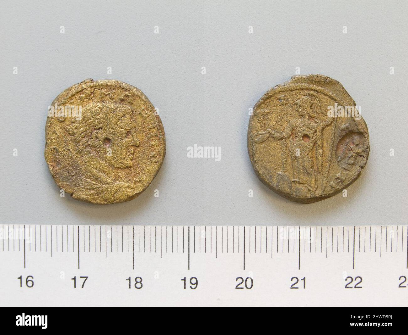 Coin of C. Julius Verus Maximus from Nicaea. Ruler: Gaius Julius Verus ...