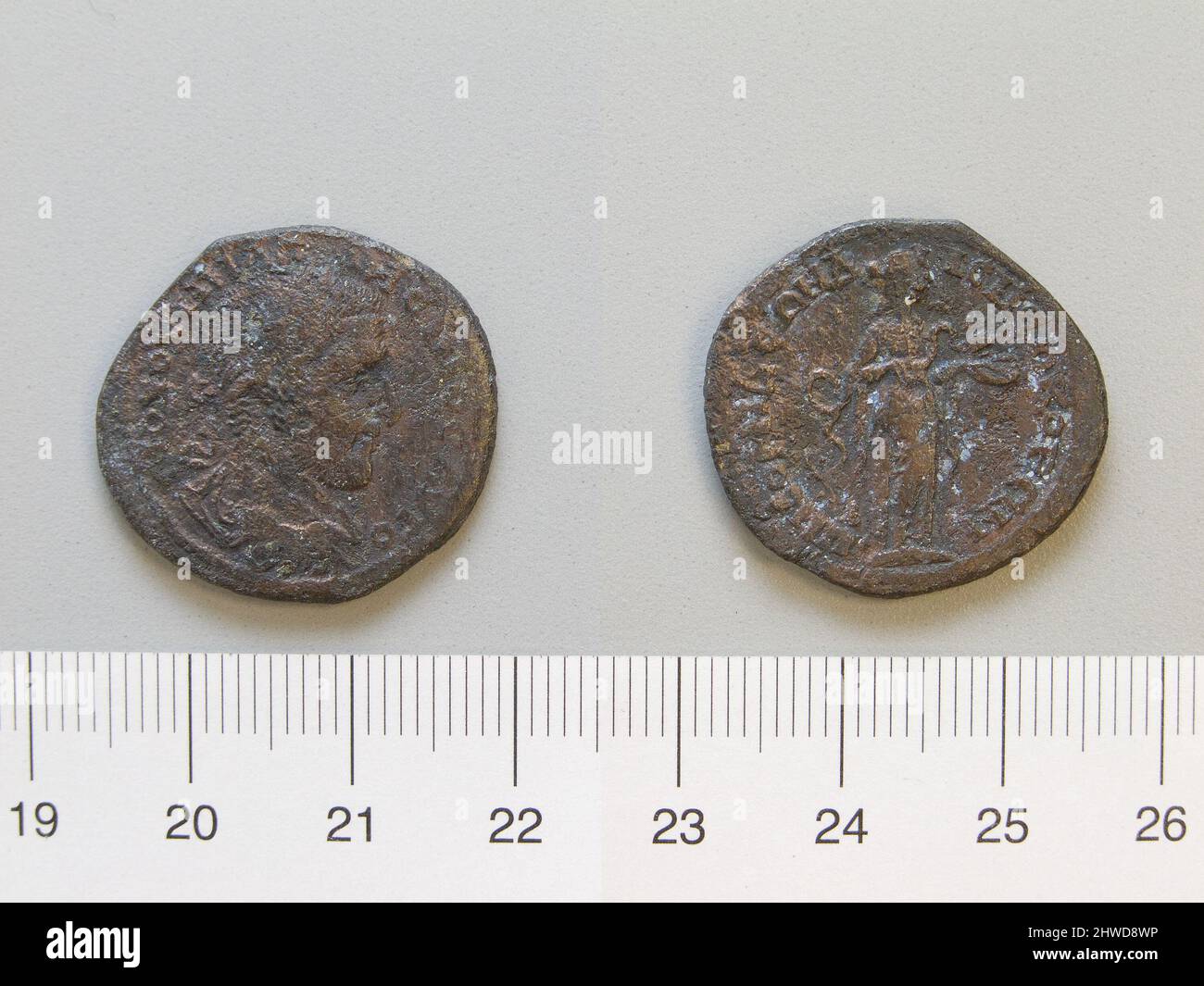 Coin of Maximinus I, Emperor of Rome from Nicomedia. Ruler: Maximinus I ...