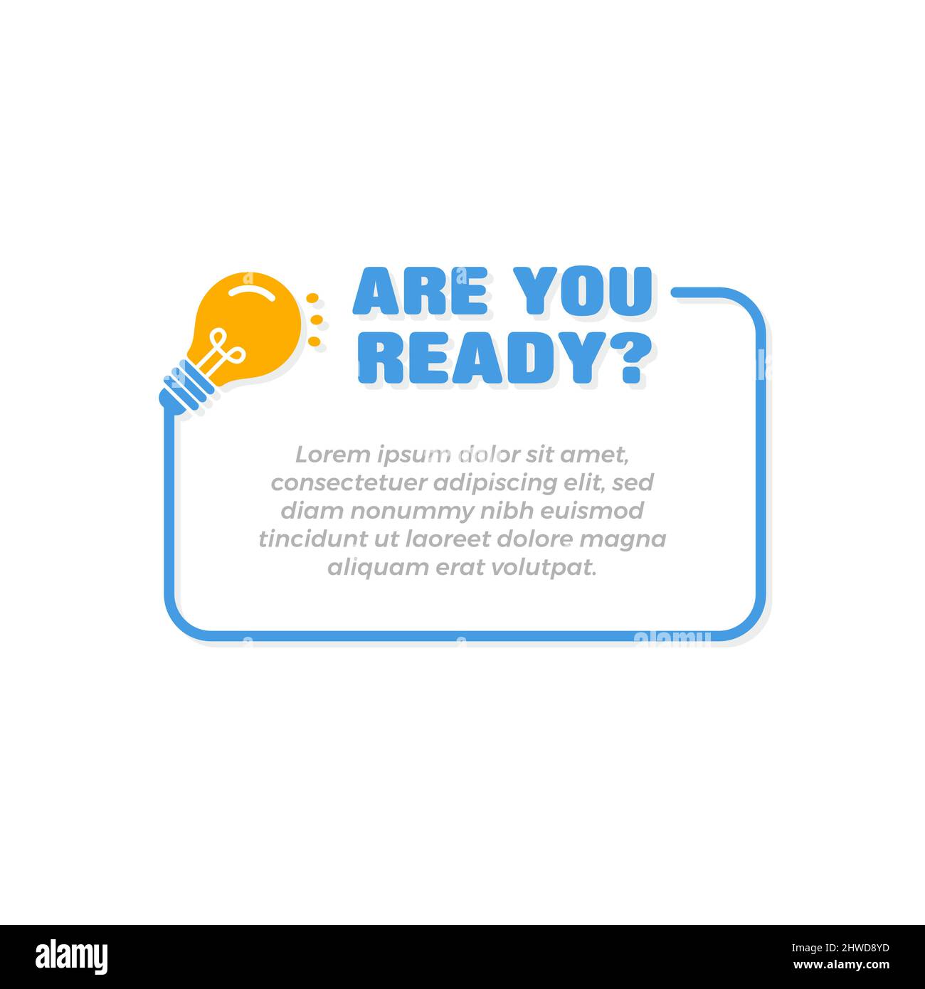 Ready use banner Cut Out Stock Images & Pictures - Alamy