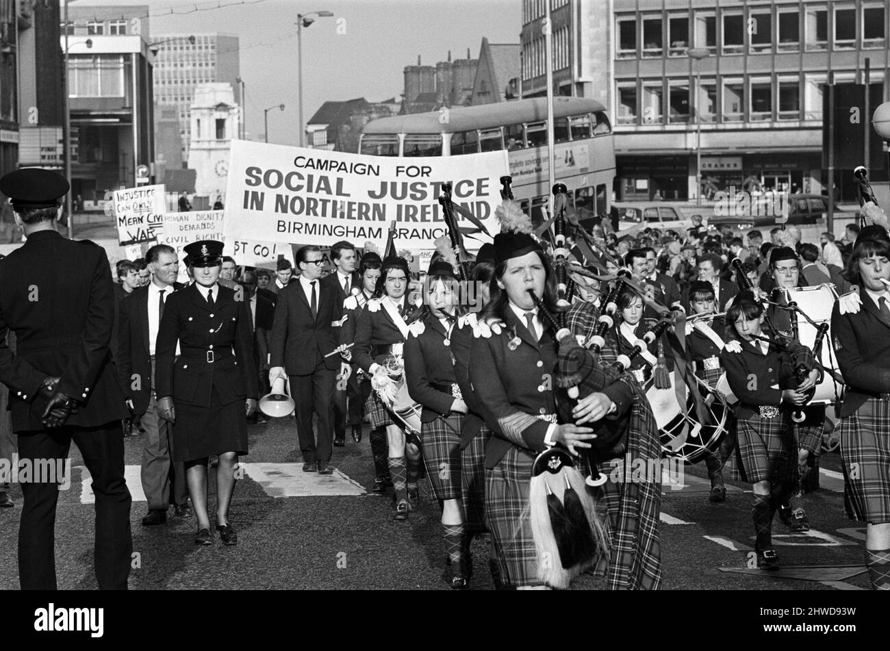 Irish civil rights protest Black and White Stock Photos & Images - Alamy