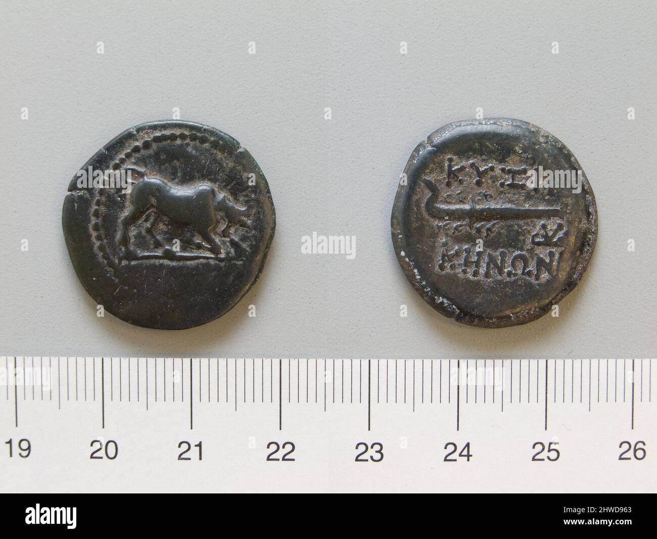 Coin from Cyzicus. Mint: Cyzicus Artist: Unknown Stock Photo - Alamy