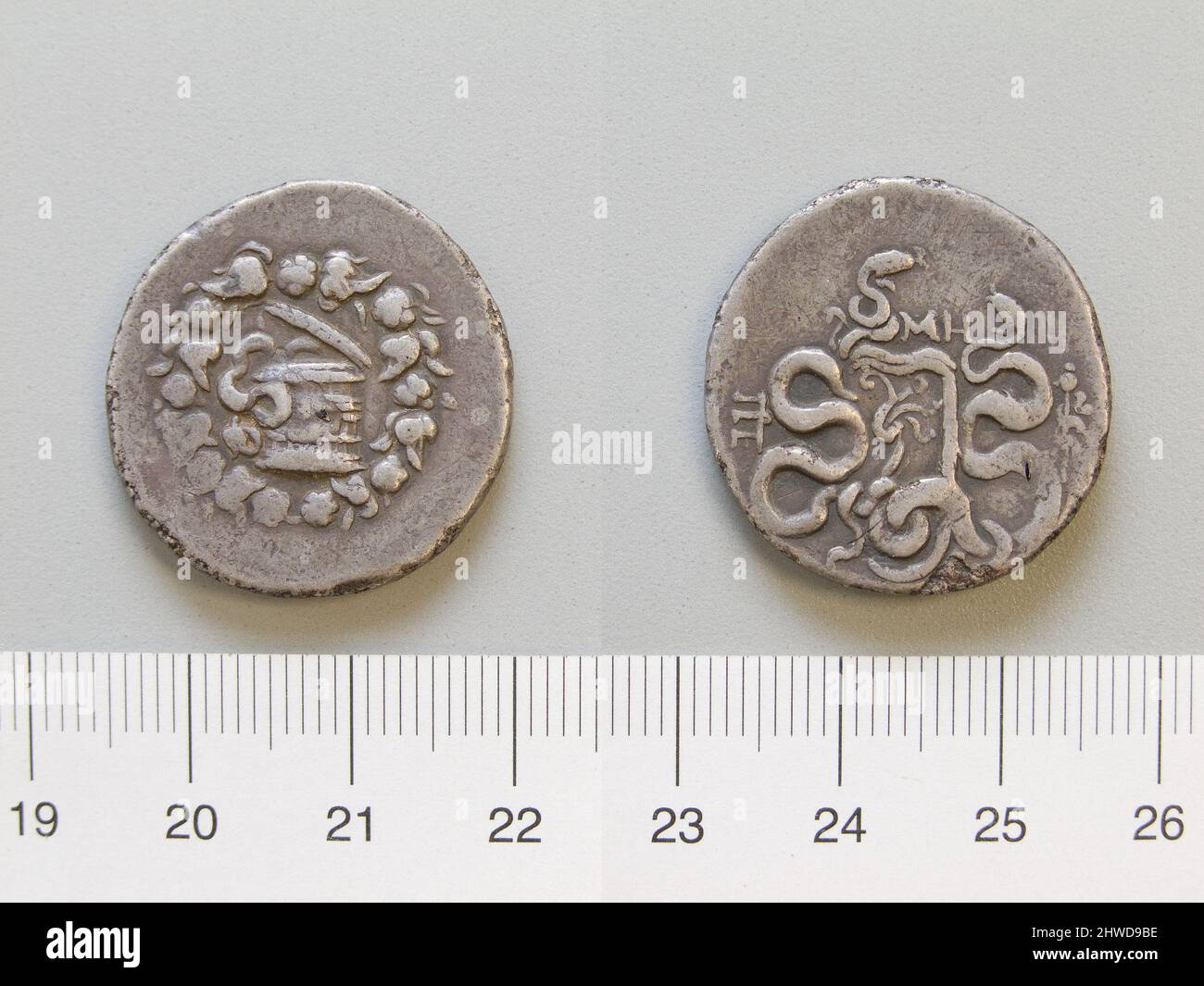Cistophorus from Pergamum. Mint: Pergamum Artist: Unknown Stock Photo ...