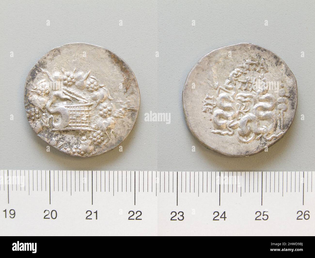 Cistophorus from Pergamum. Mint: Pergamum Artist: Unknown Stock Photo ...
