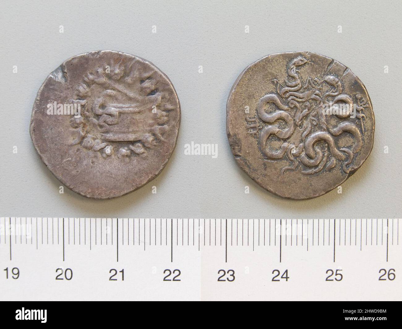 Cistophorus from Pergamum. Mint: Pergamum Artist: Unknown Stock Photo ...