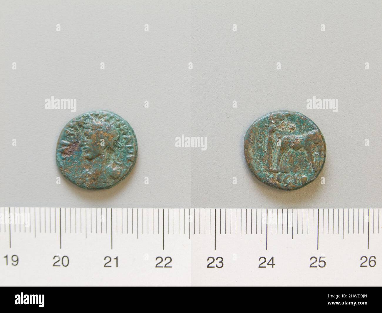 Coin of Hadrian, Emperor of Rome from Parium. Ruler: Hadrian, Emperor ...