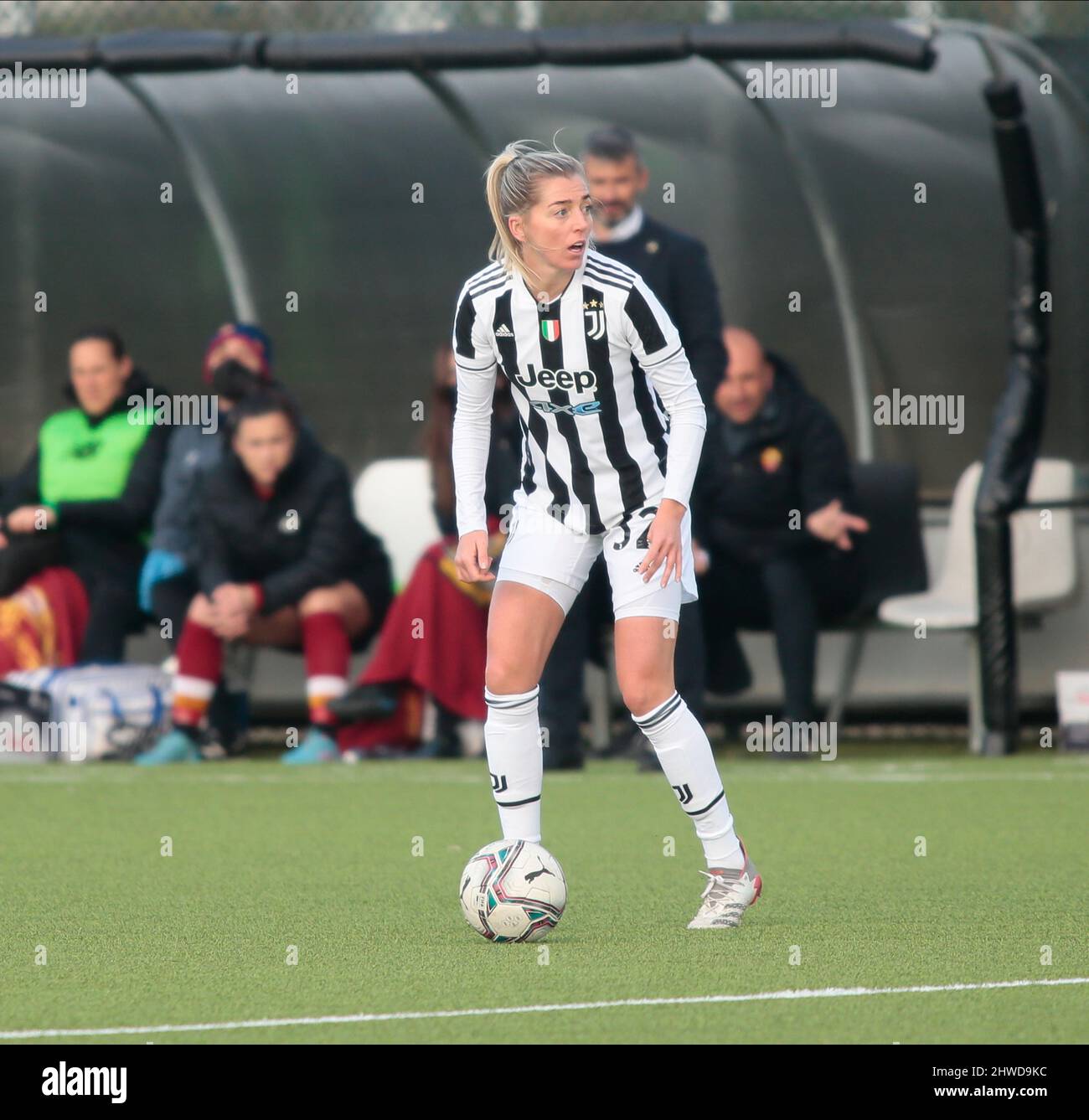 Elena Linari of AS Roma during the Women's Italian championship, Serie ...