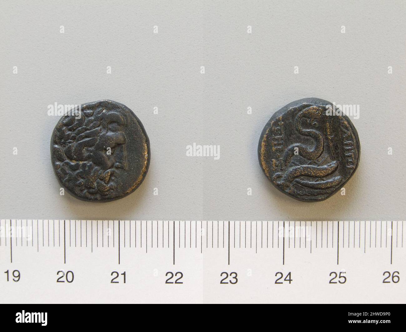 Coin from Pergamum. Mint: Pergamum Artist: Unknown Stock Photo - Alamy