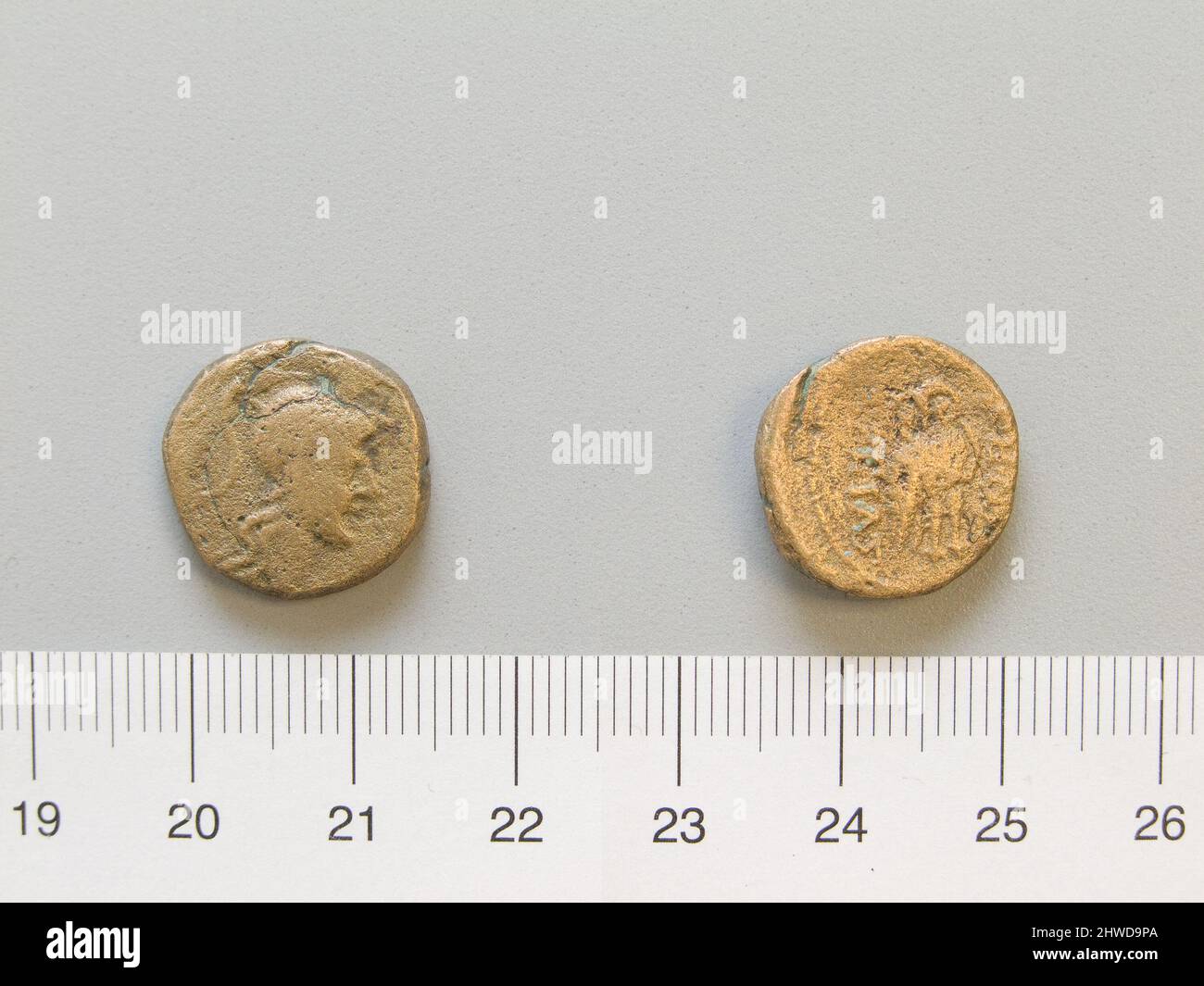 Coin from Pergamum. Mint: Pergamum Artist: Unknown Stock Photo - Alamy