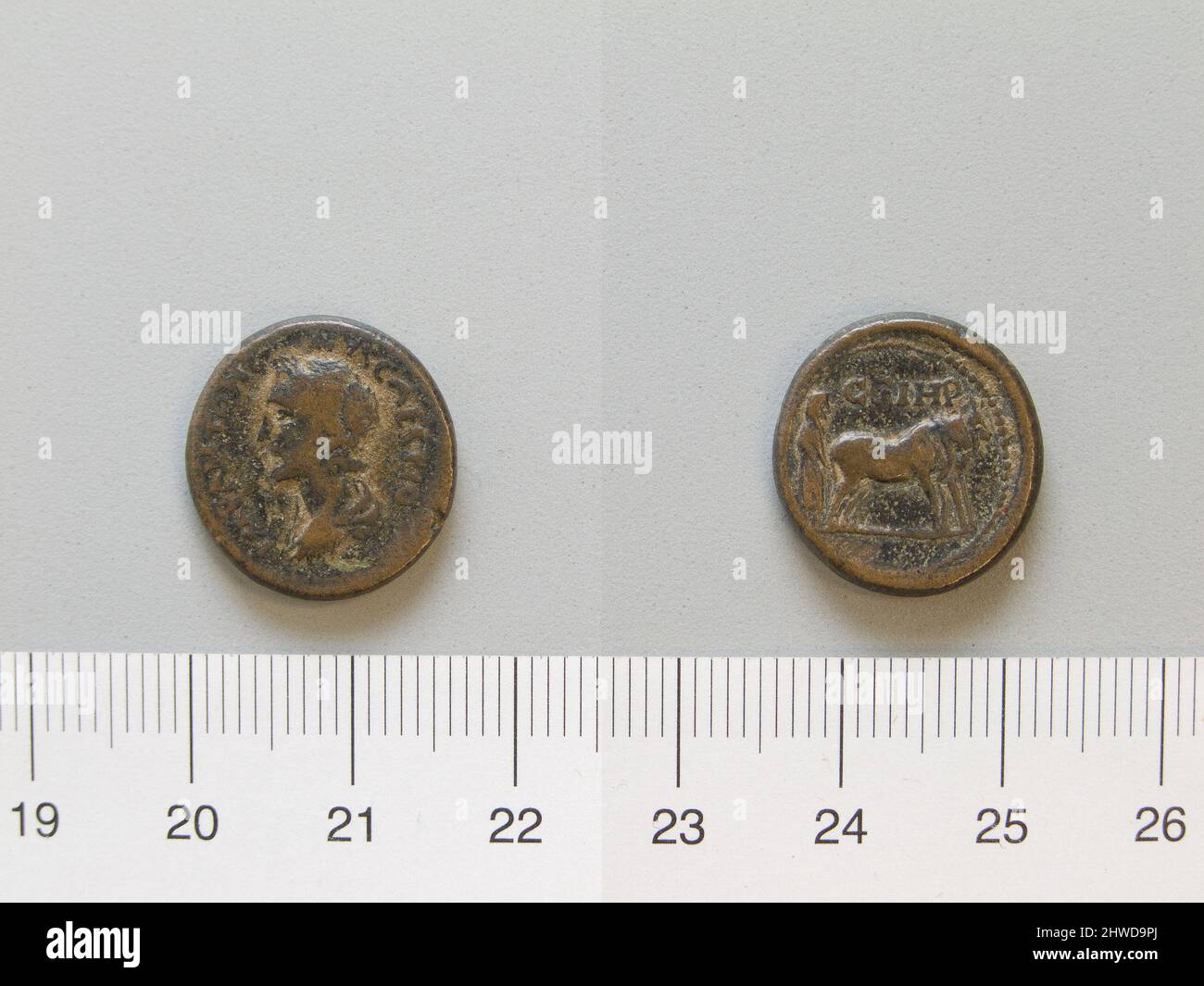Coin of Antoninus Pius, Emperor of Rome from Parium. Ruler: Antoninus ...