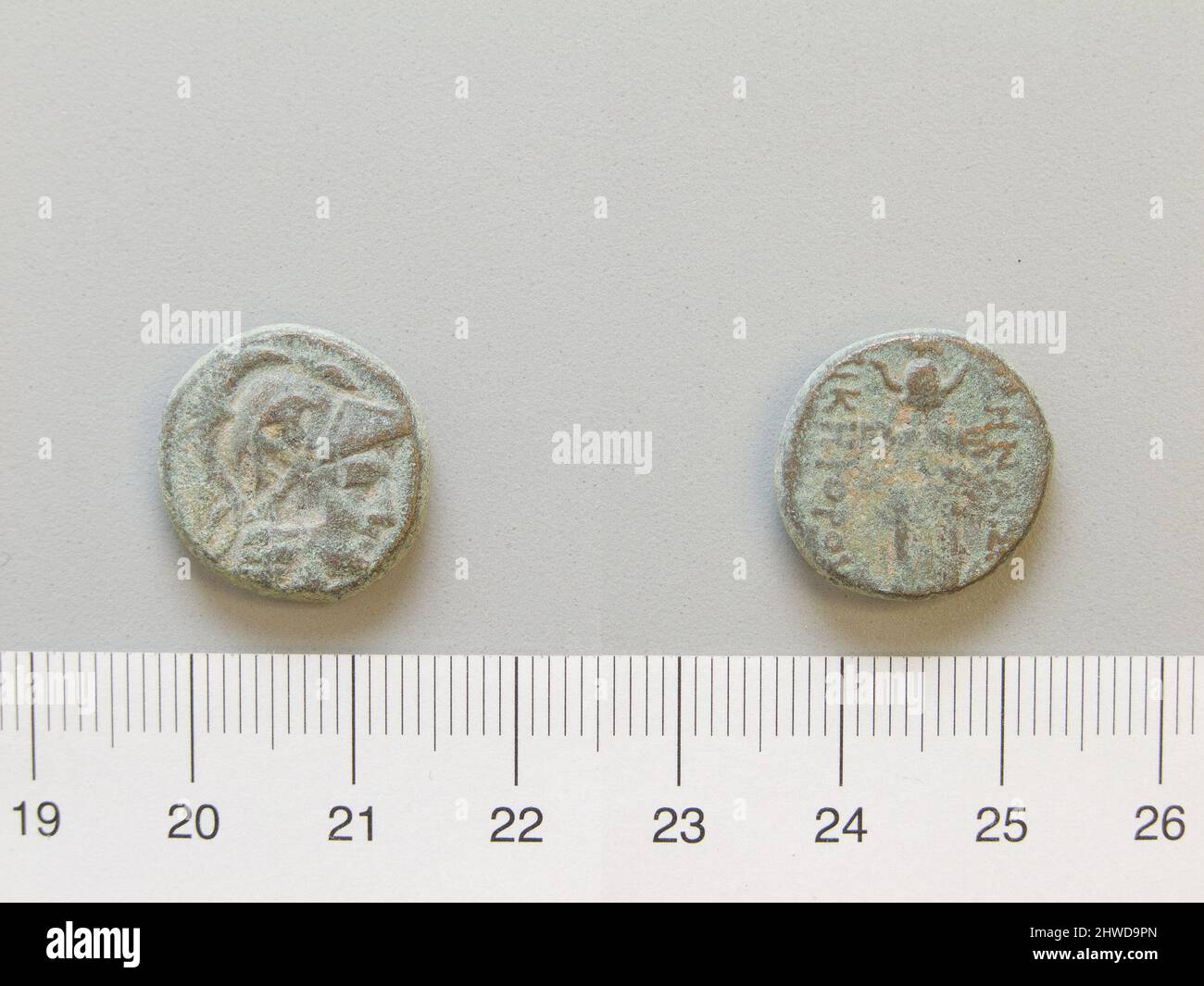 Coin from Pergamum. Mint: Pergamum Artist: Unknown Stock Photo - Alamy