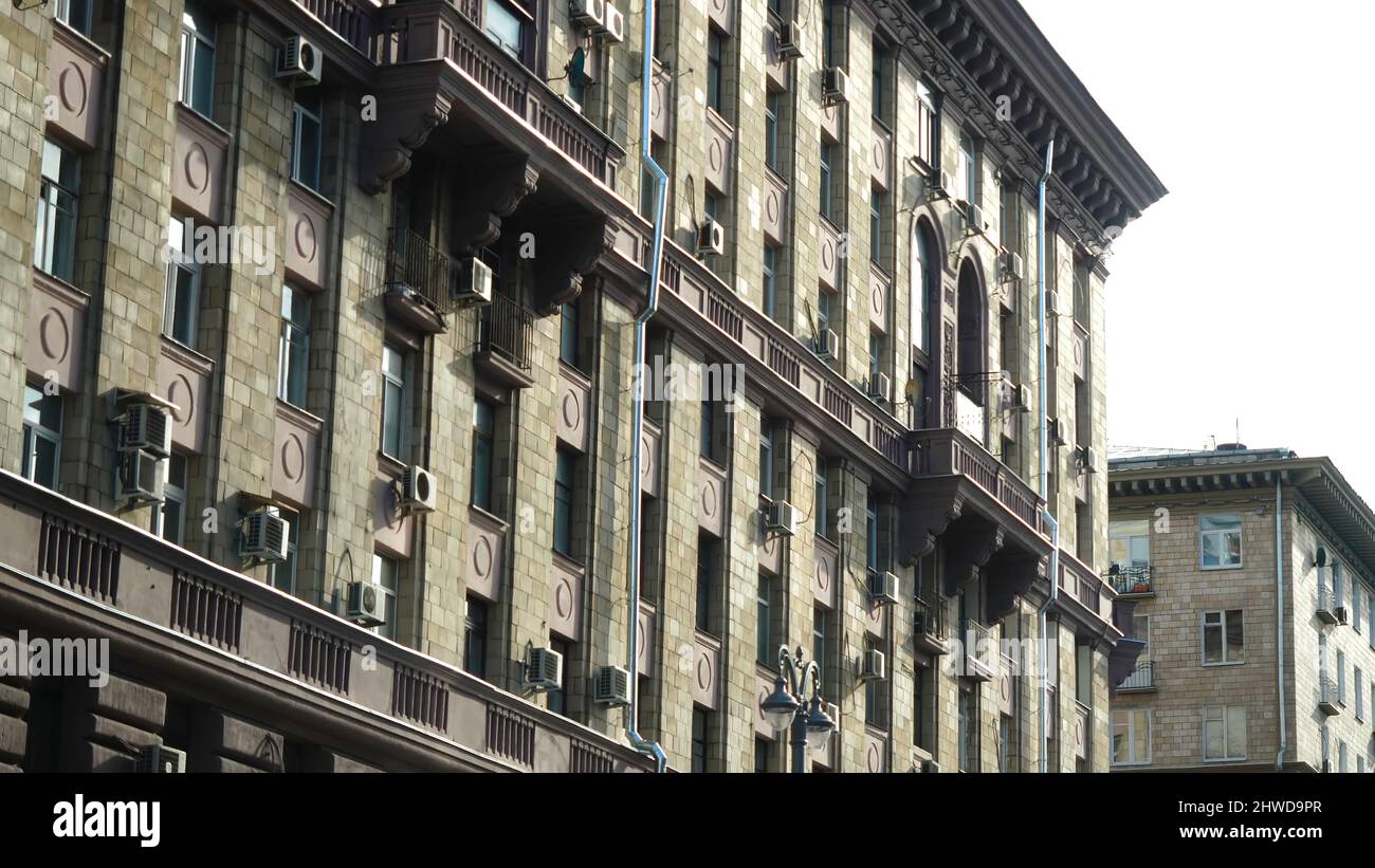 Historical building in the city. City shows their old culture. Old ...