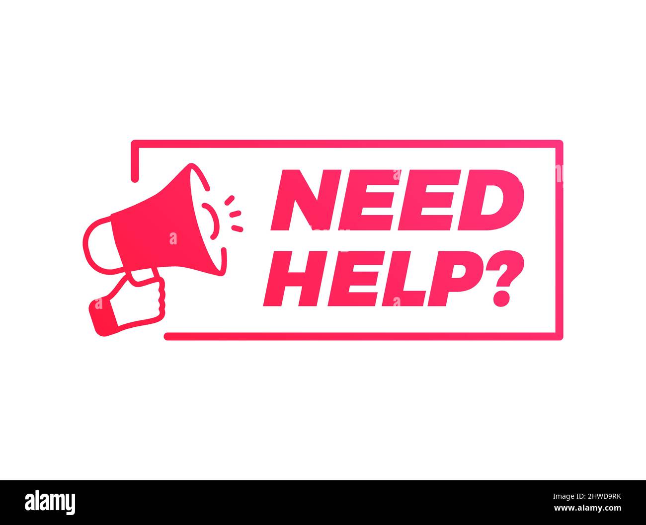 Get the support you need Stock Vector Images - Alamy
