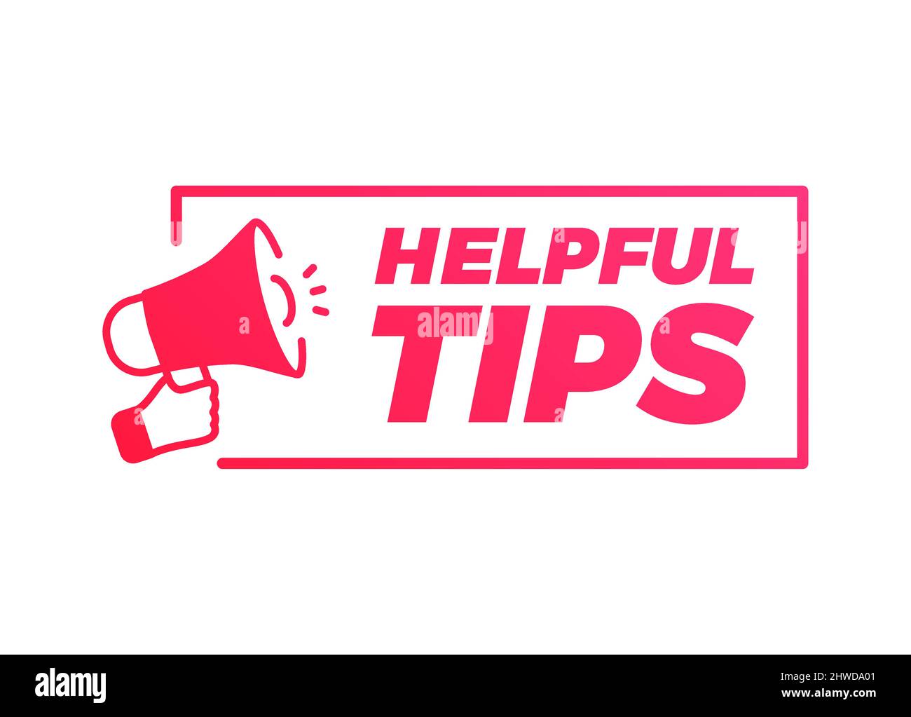Helpful tips concept Stock Vector Images - Alamy