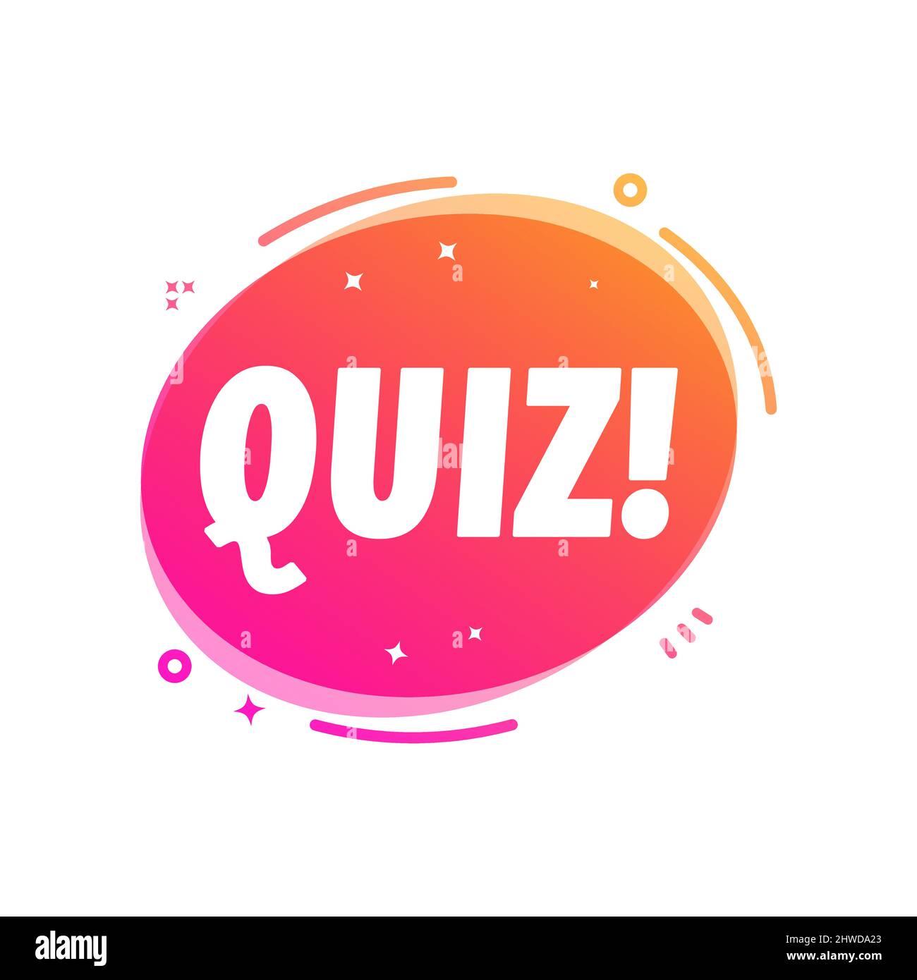 Cartoon quiz sign hi-res stock photography and images - Alamy