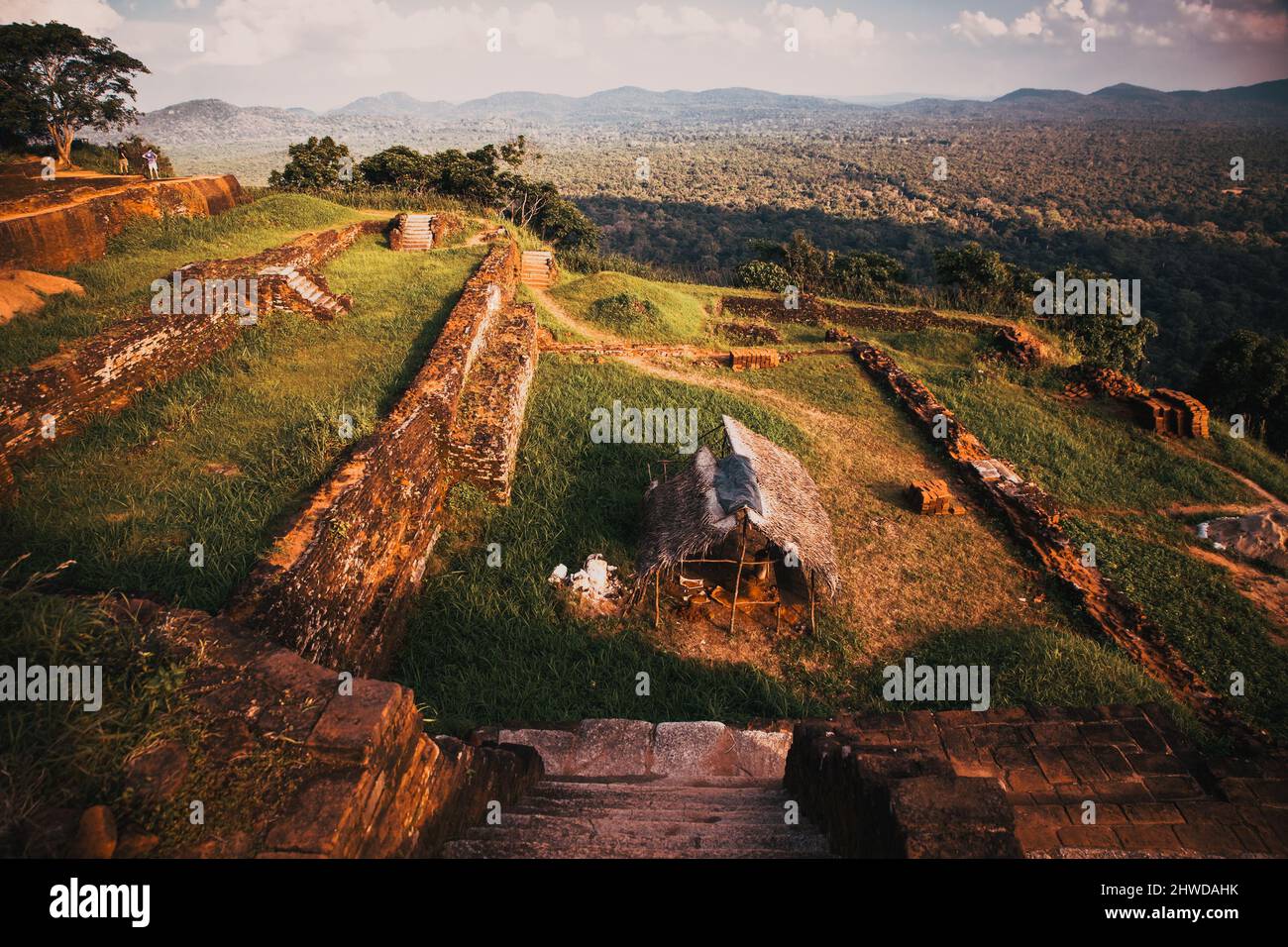 Sigiriya Lion Rock Fortress in Sri Lanka Stock Photo - Alamy