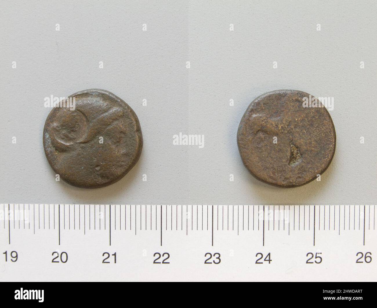 Coin from Kyme. Mint: Cyme, Aeolis Artist: Unknown Stock Photo - Alamy