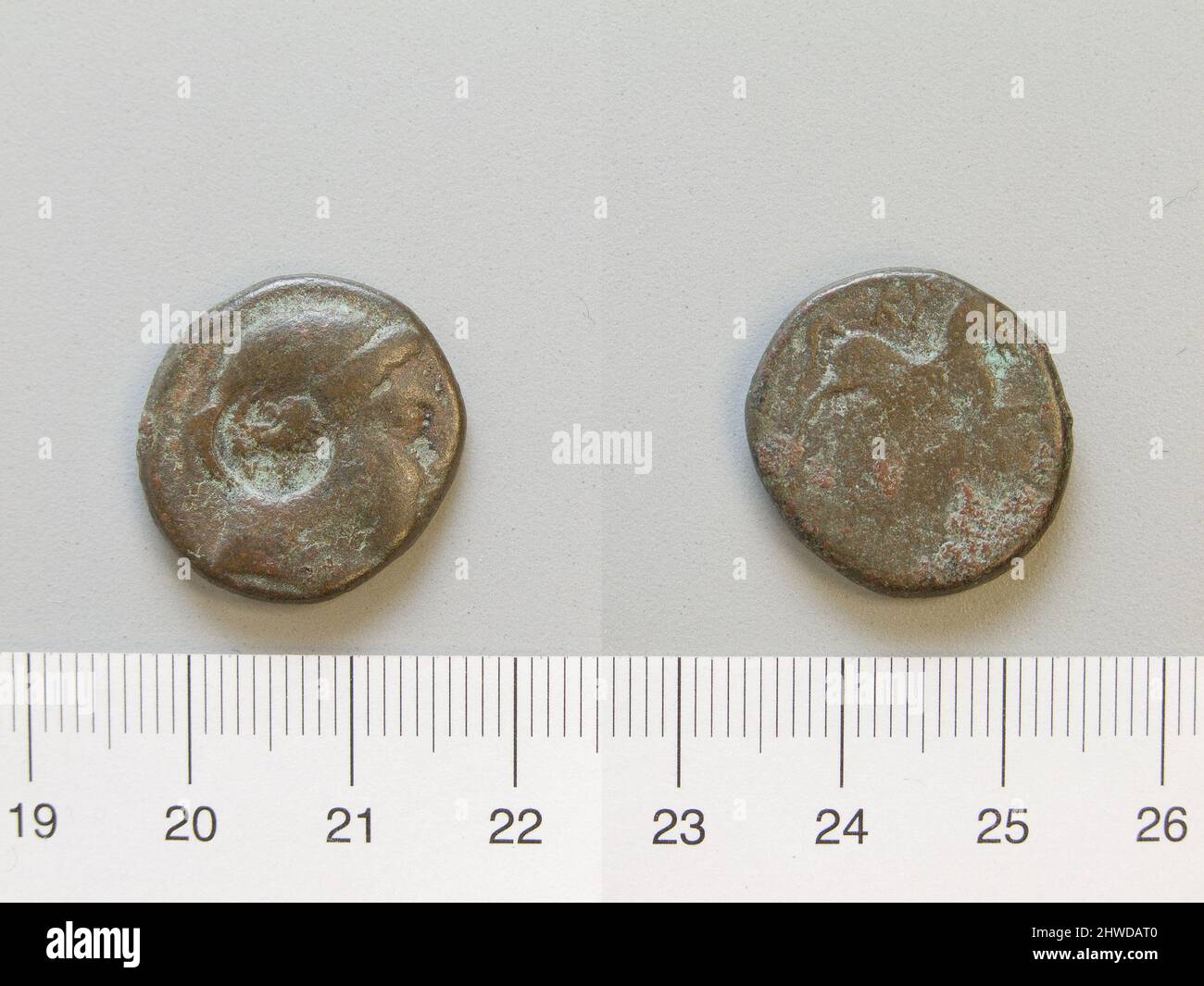 Coin from Kyme. Mint: Cyme, Aeolis Artist: Unknown Stock Photo - Alamy