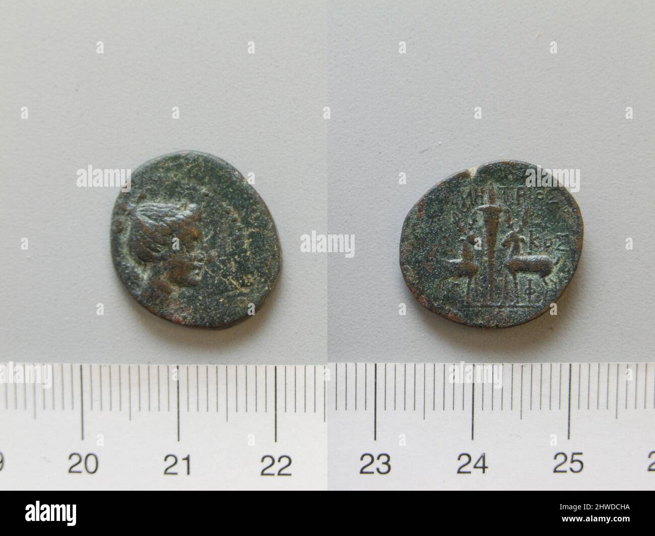 Coin from Ephesus. Mint: Ephesus Artist: Unknown Stock Photo - Alamy