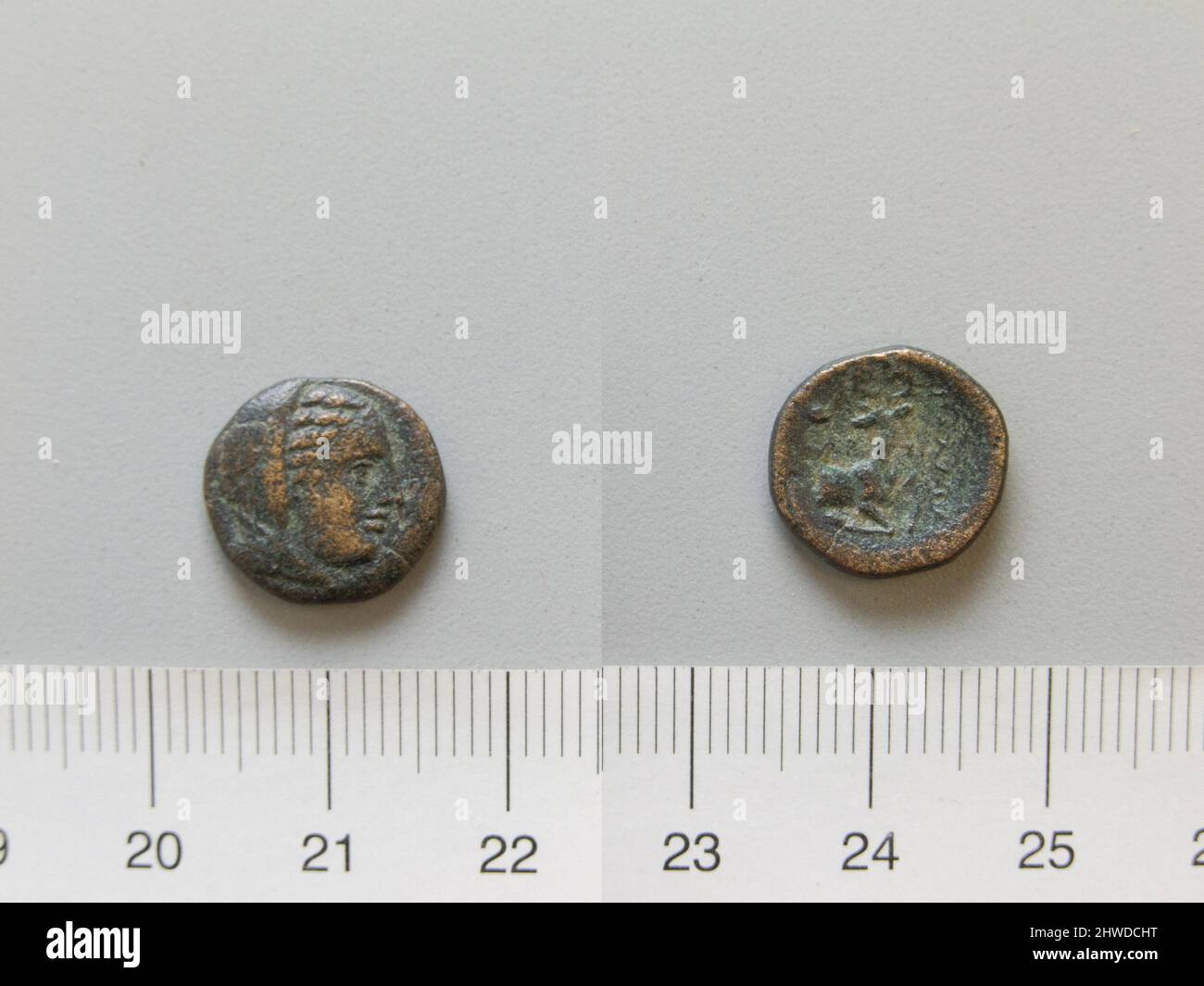 Coin from Ephesus. Mint: Ephesus Artist: Unknown Stock Photo - Alamy