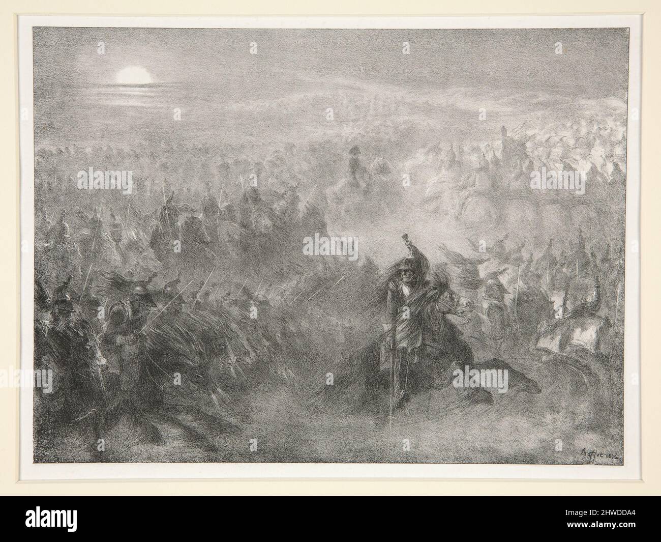 Revue Nocturne. Artist: Denis-Auguste-Marie Raffet, French, 1804–1860 ...