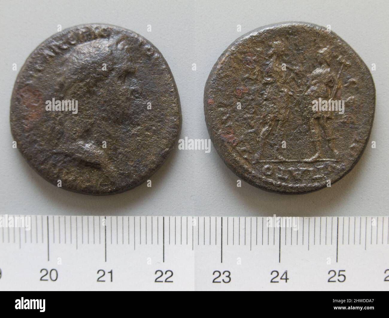 Coin of Domitian, Emperor of Rome from Ephesus. Ruler: Domitian ...