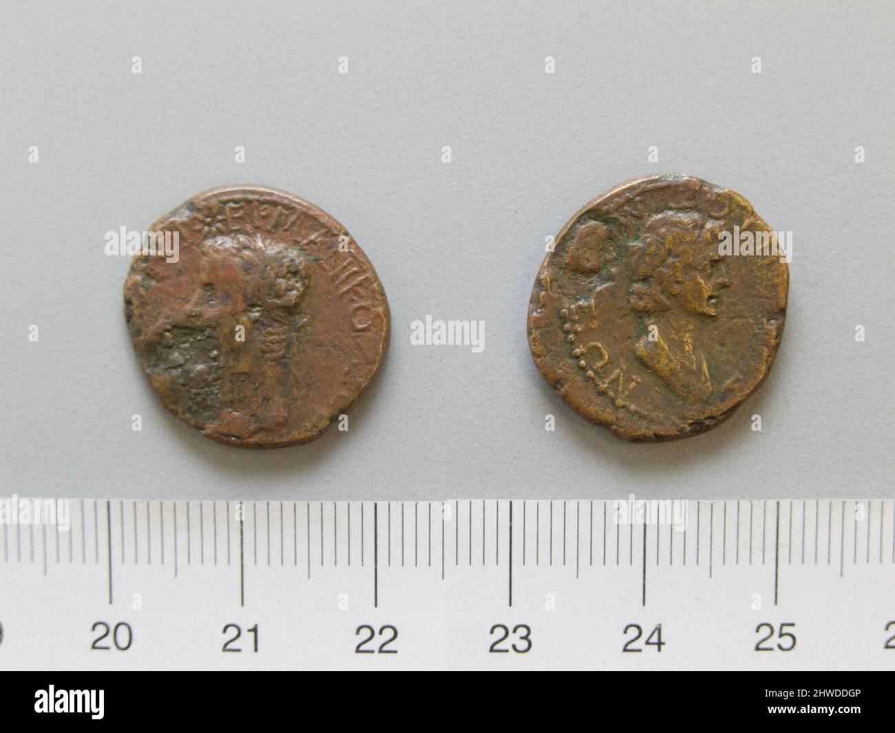 Coin of Caligula, Emperor of Rome from Miletus. Ruler: Caligula ...