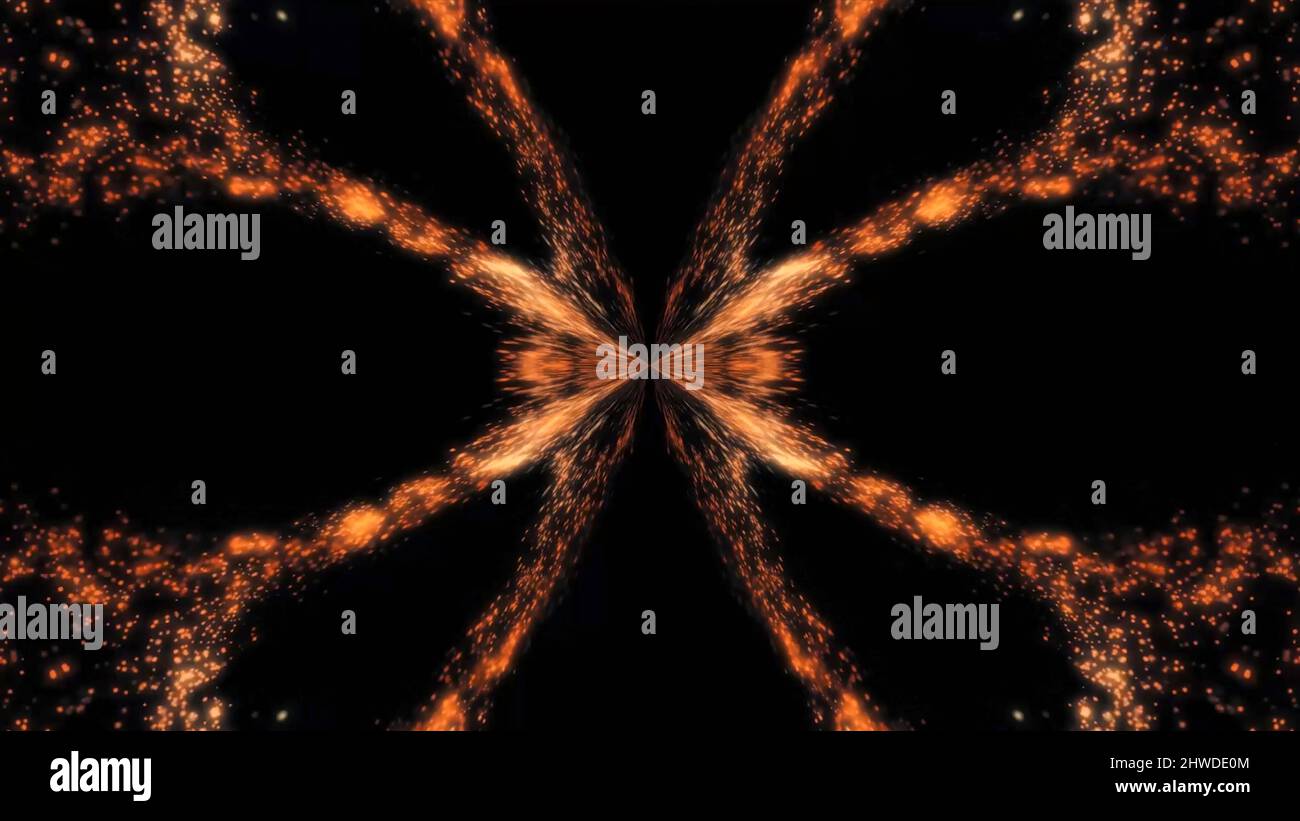 Abstract splash of patterned energy. Abstract particle explosion moving ...