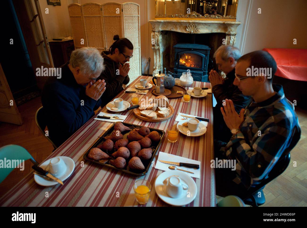 Desio, Milan, Italy 27/03/2012: Father Luciano Mazzocchi, Xaverian ...