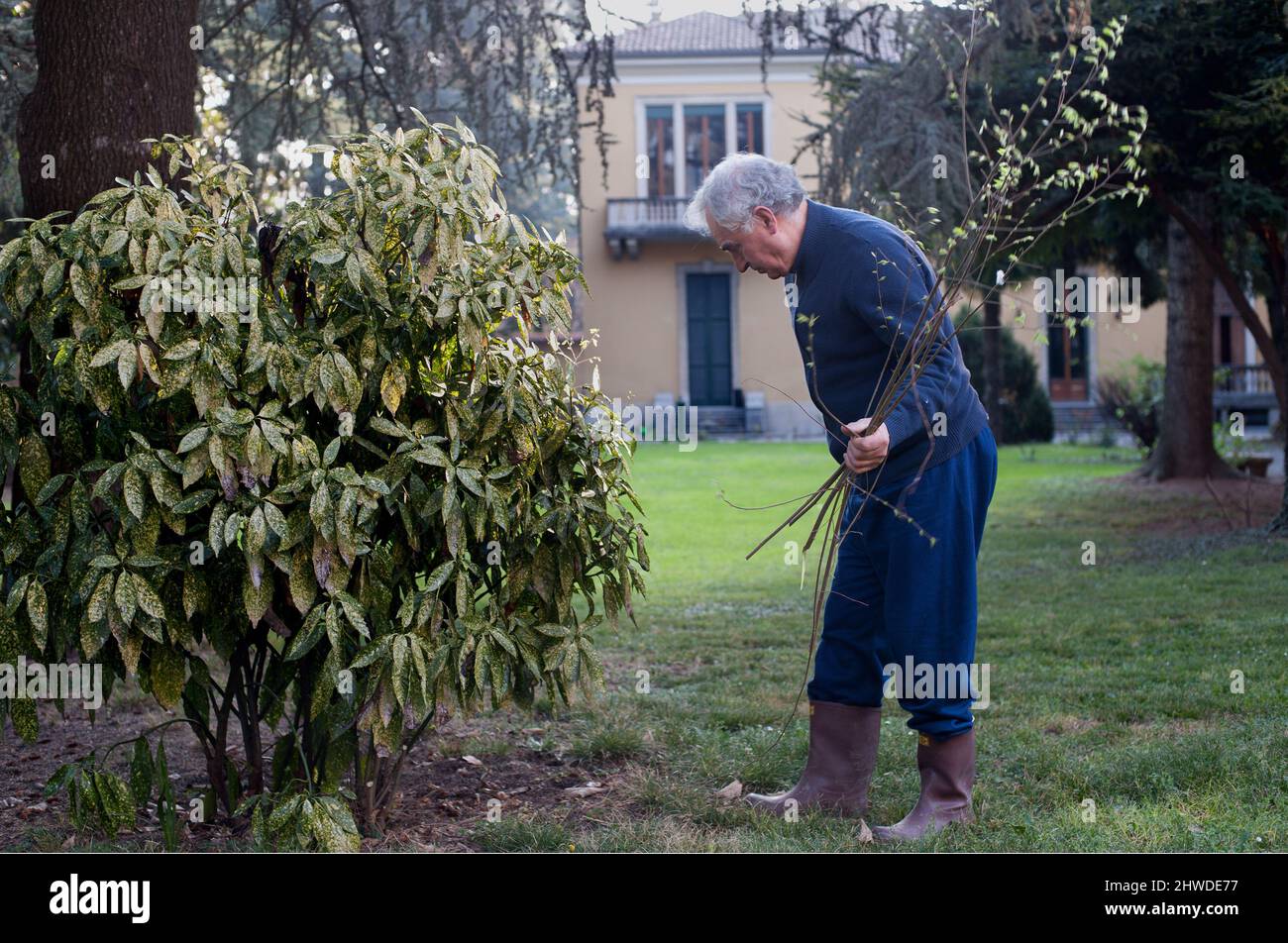 Desio, Milan, Italy 27/03/2012: Father Luciano Mazzocchi Xaverian ...