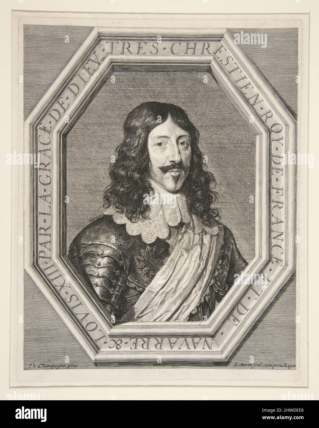 Louis XIII, King of France (1601-1643). Artist: Jean Morin, French, ca ...