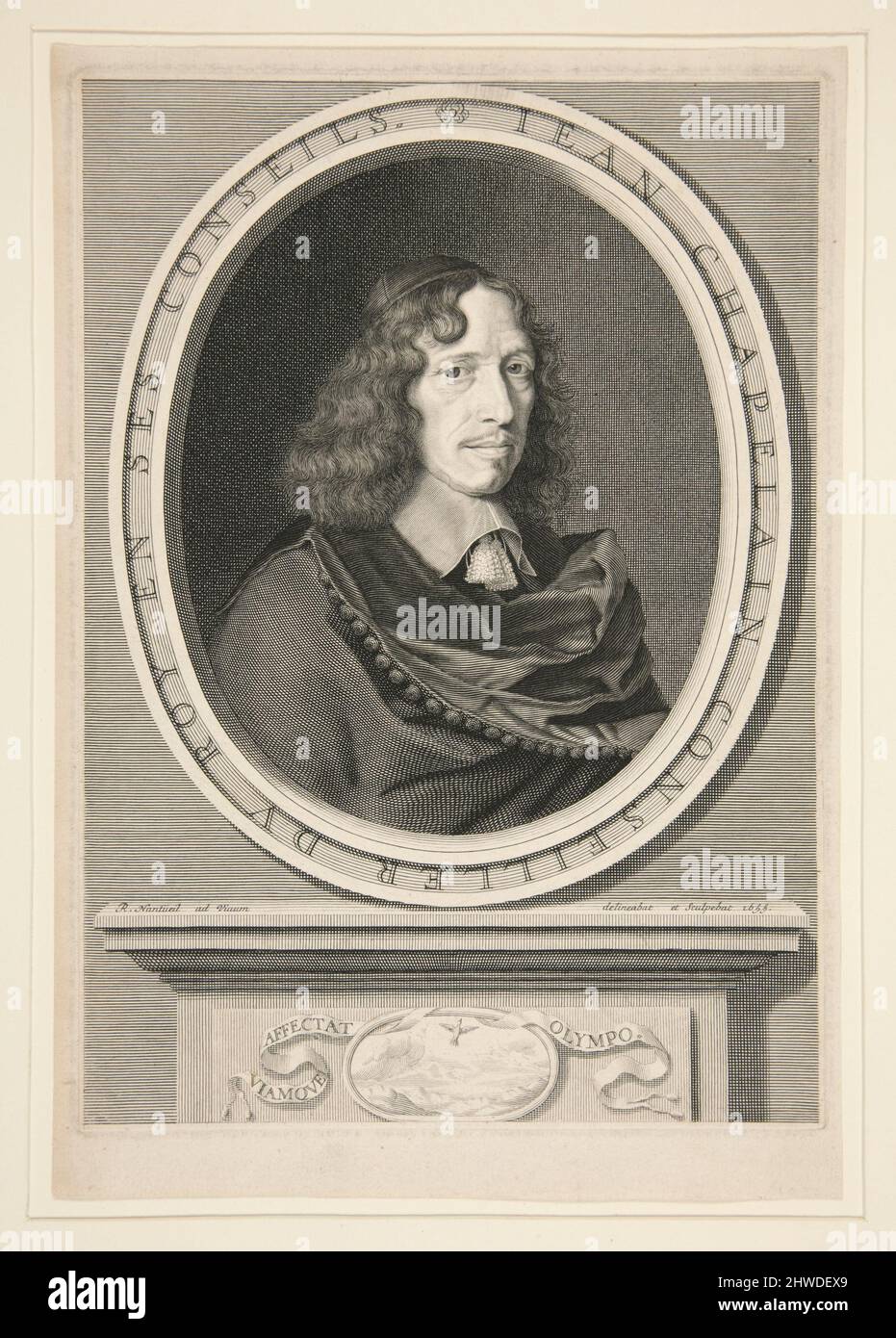 Jean Chapelain, Conseiller du Roy en ses Conseils (Counselor to the ...