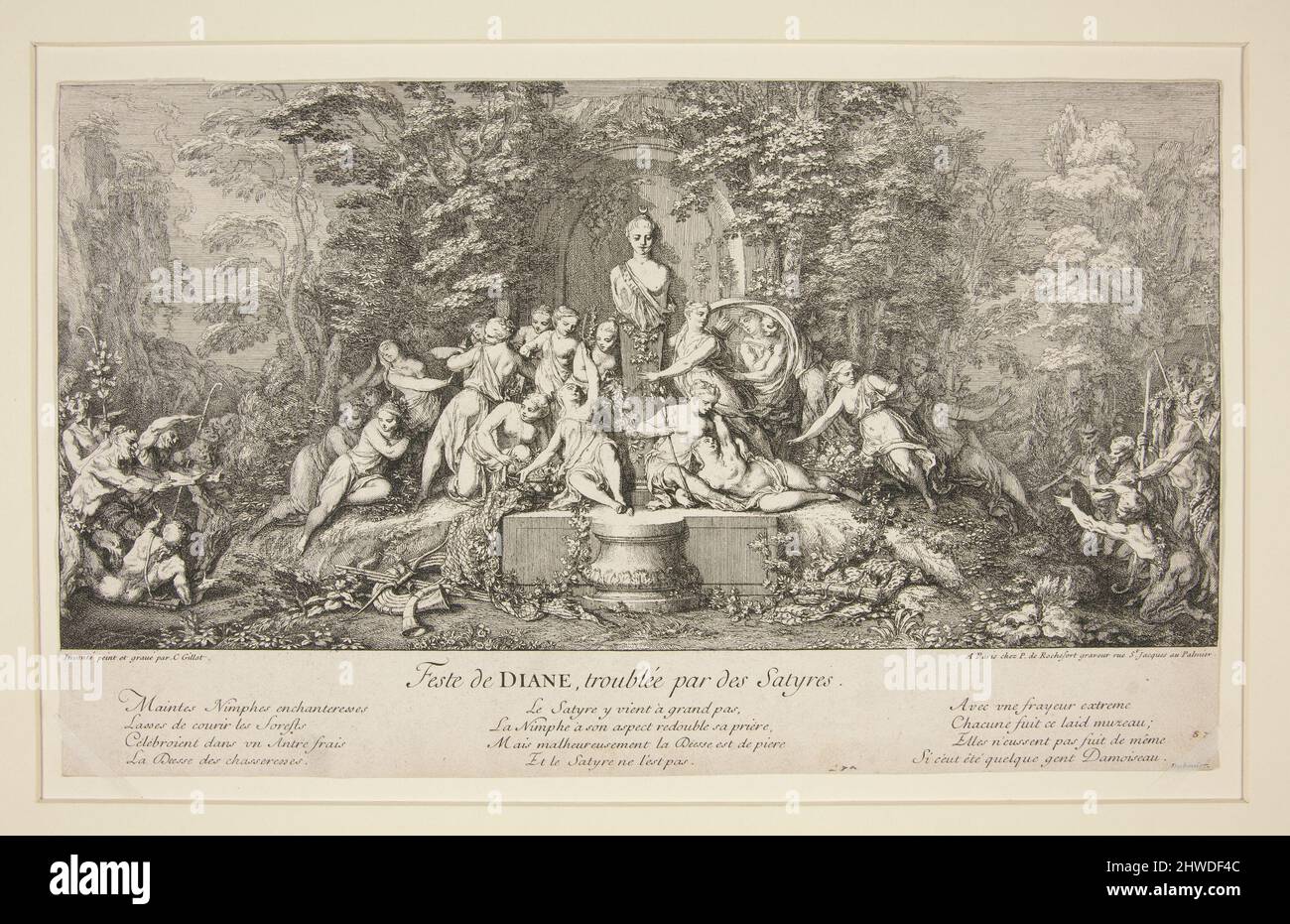 Claude gillot french 1673 1722 hi-res stock photography and images - Alamy