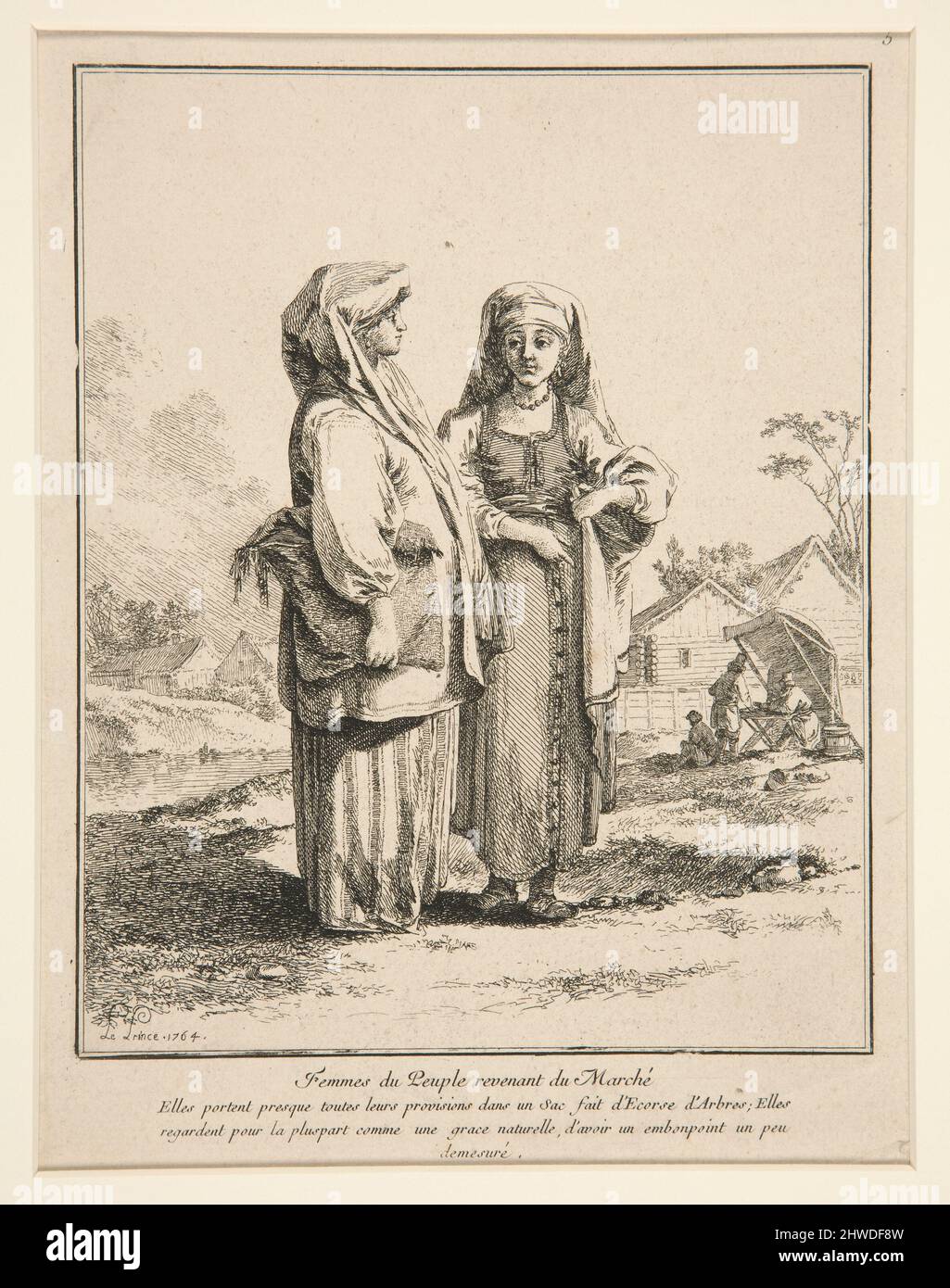 Femmes du Peuple Revenant du Marché (Women of the People Returning from ...