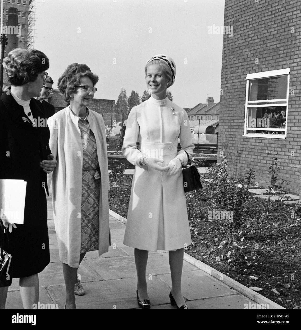 The opening of the Group School of Nursing at Claybrook Road, London ...