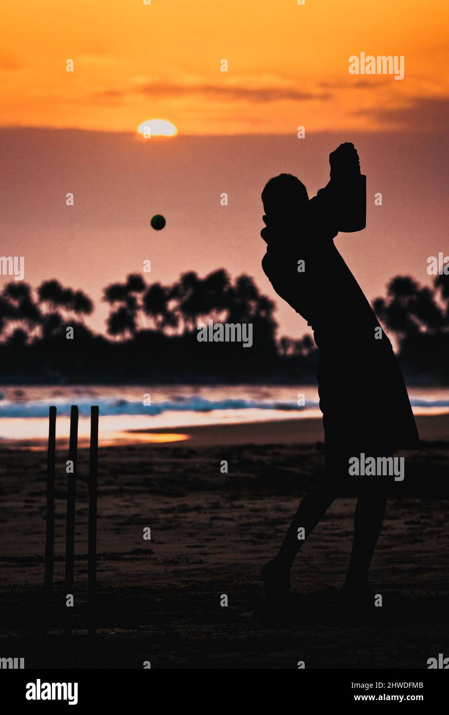 Beach cricket stadium hi-res stock photography and images - Alamy