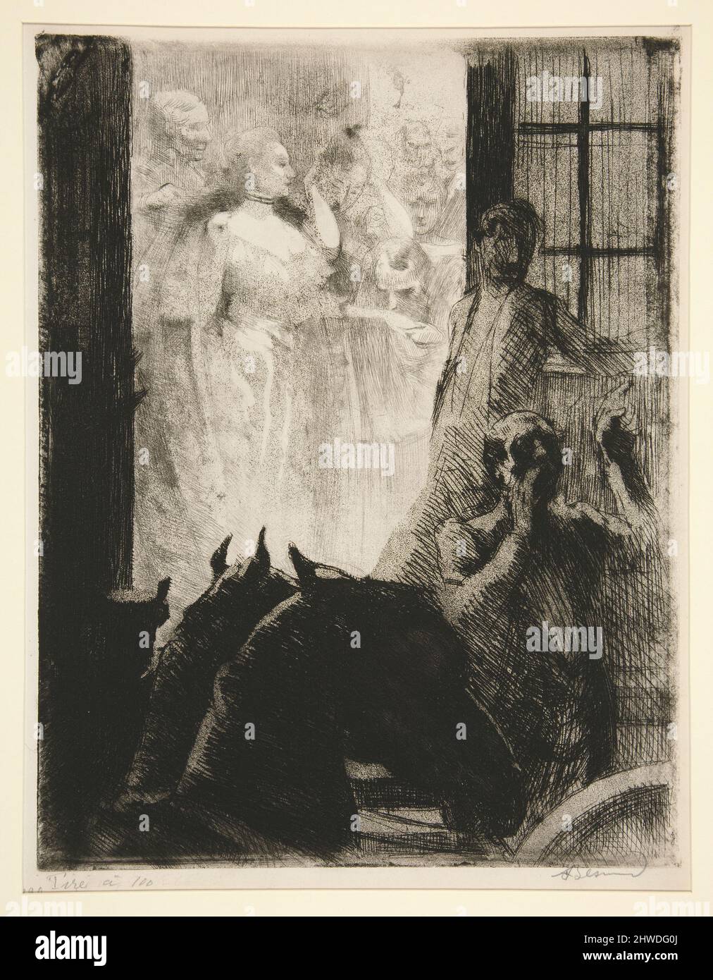 Le Triomphe mondain (Worldly Triumph). Artist: Albert Besnard, French ...