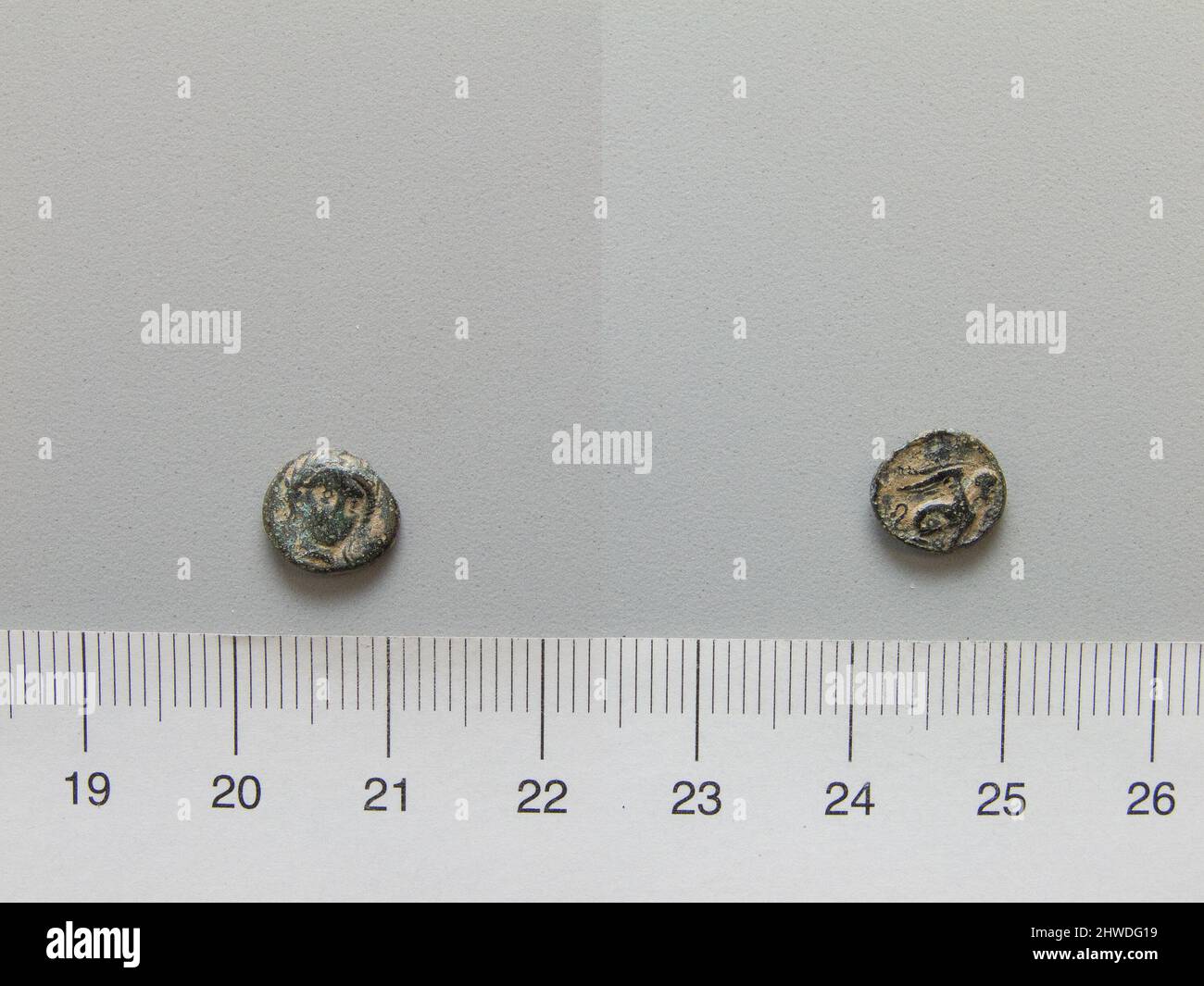 Coin from Gergis. Mint: Gergis Artist: Unknown Stock Photo - Alamy