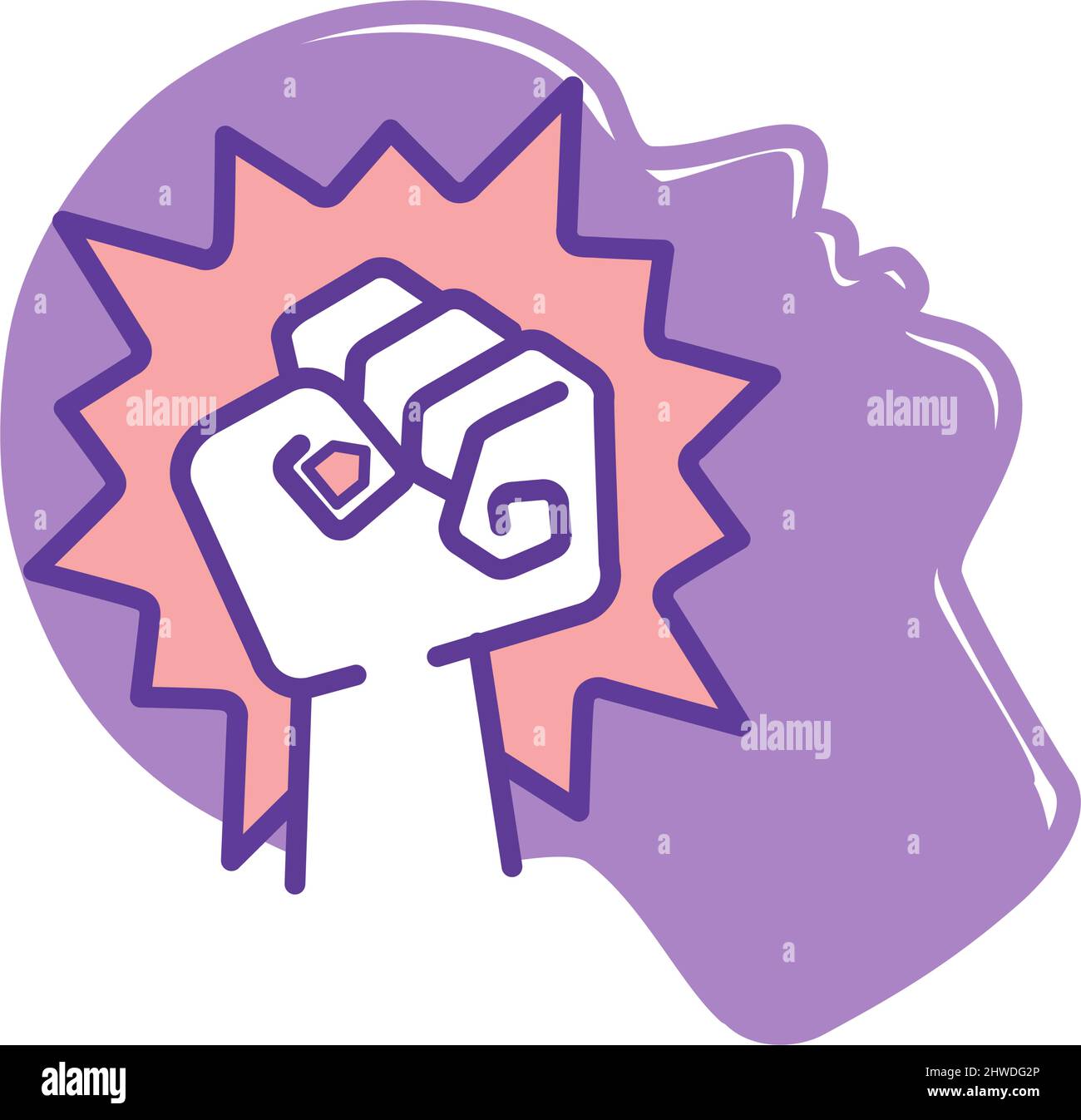 Exploding head Stock Vector Images - Alamy