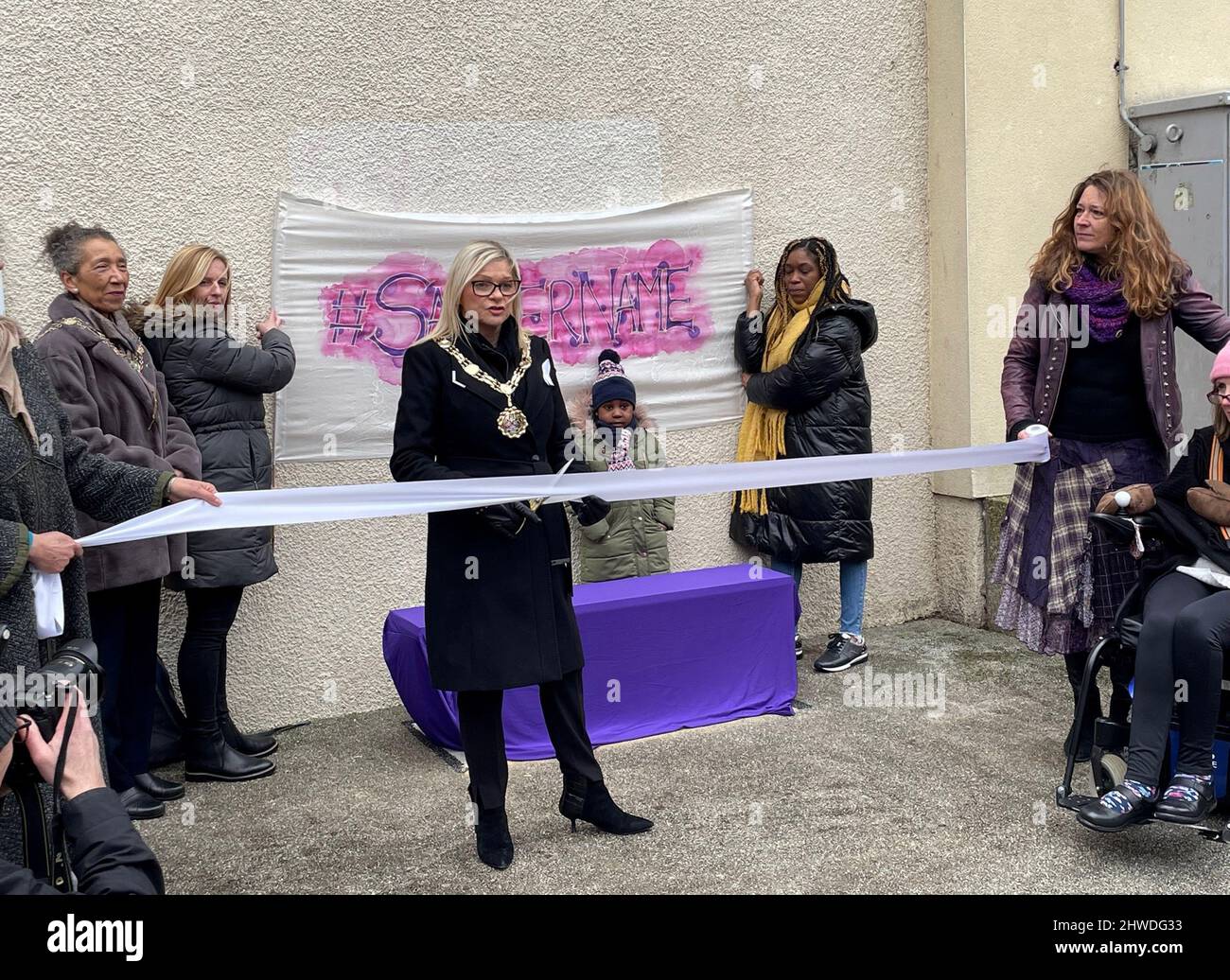 Trish fivey mayor of sutton hi-res stock photography and images - Alamy