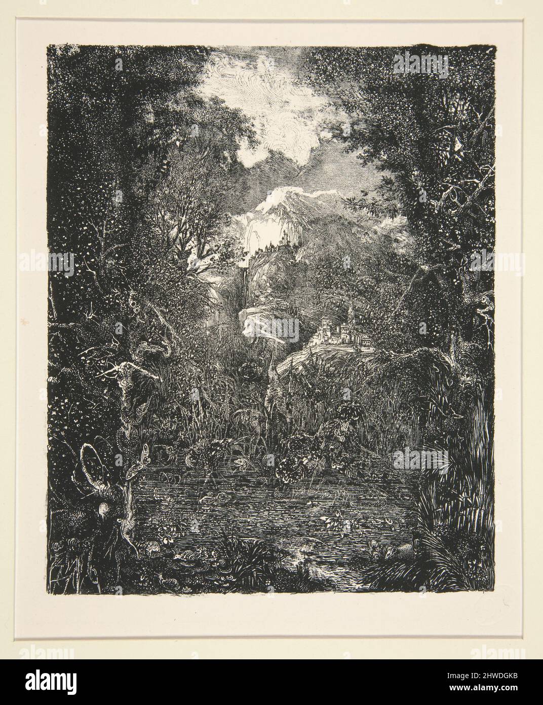 The City Beyond the Marsh (La Ville derrière la marecage). Artist ...